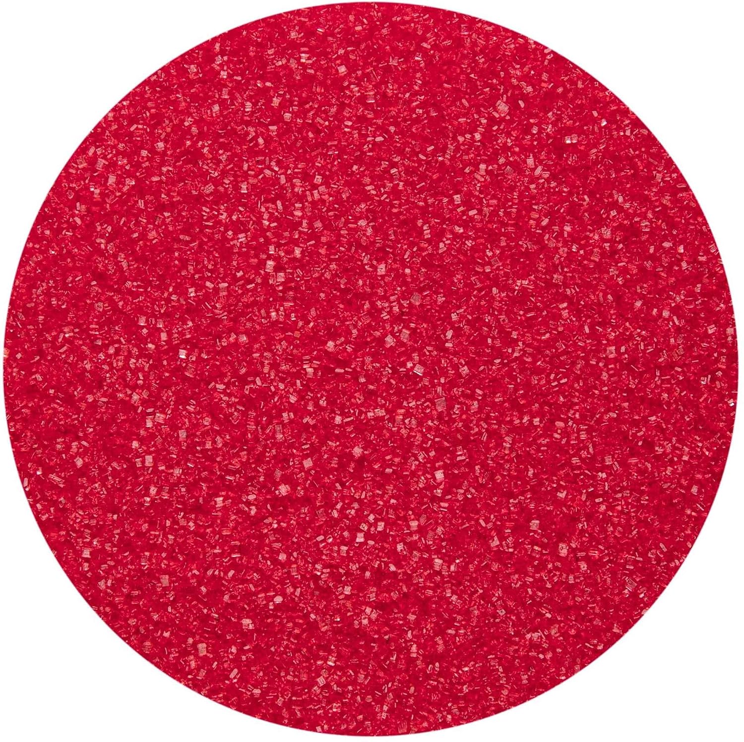 Bunter Zucker Rot Weihnachtsrot 100g Dekorzucker : Amazon.de ...