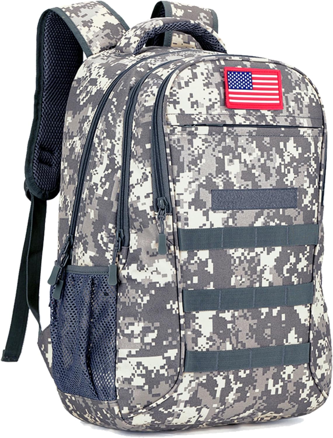 Amazon.com | gulimirror Camo Backpack 40L Military Elementary Middle ...