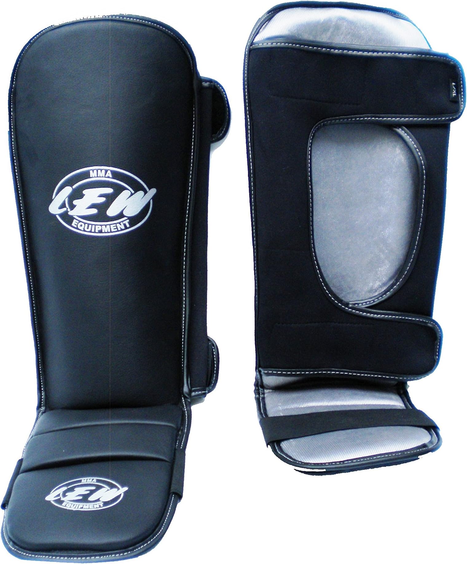 X Series Shin Instep Guard for MMA, Muaythai, Kickboxing (Medium, Black ...
