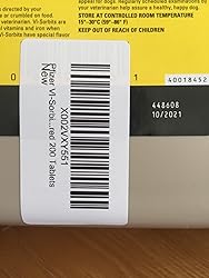 Amazon.com : Pfizer VI-Sorbits Vitamin & Iron Supplement for Dogsmeat ...