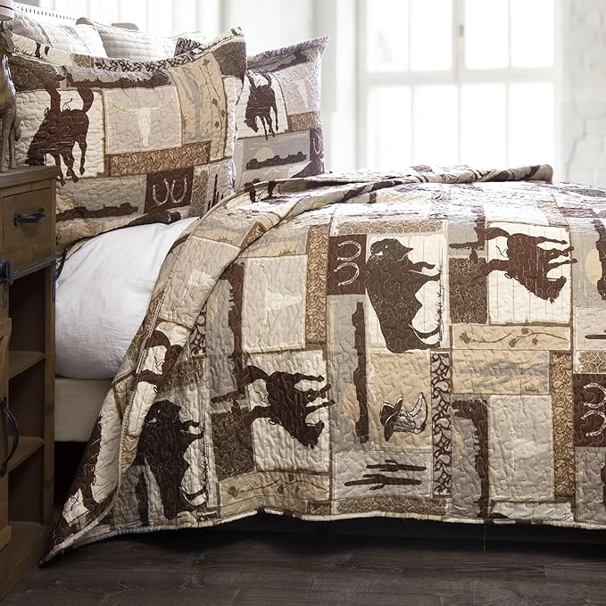 Amazon.com: CARSTENS, INC. Western Aztec Country Bedding Set ...