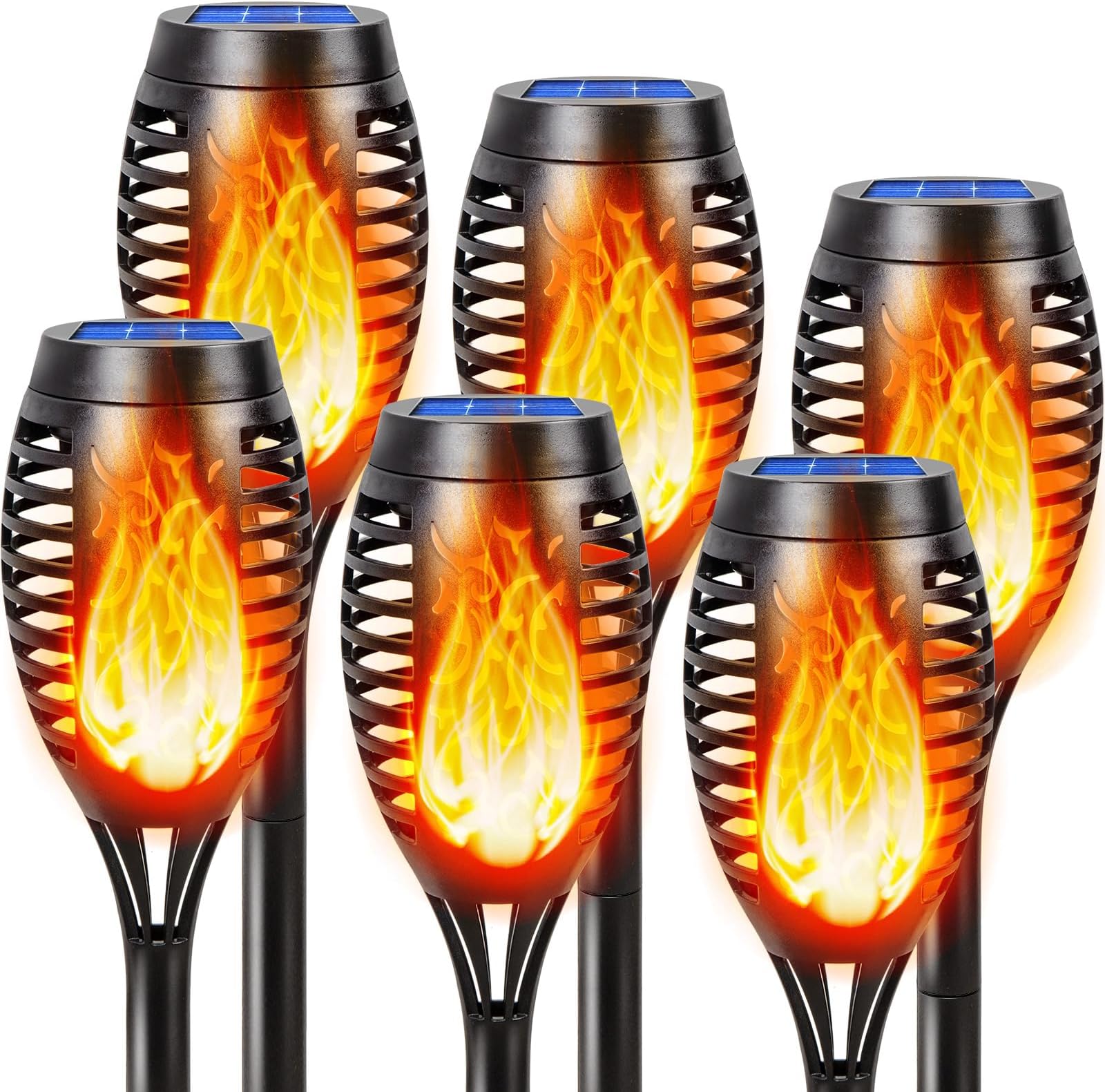Solar Fackel Mit Flammeneffekt