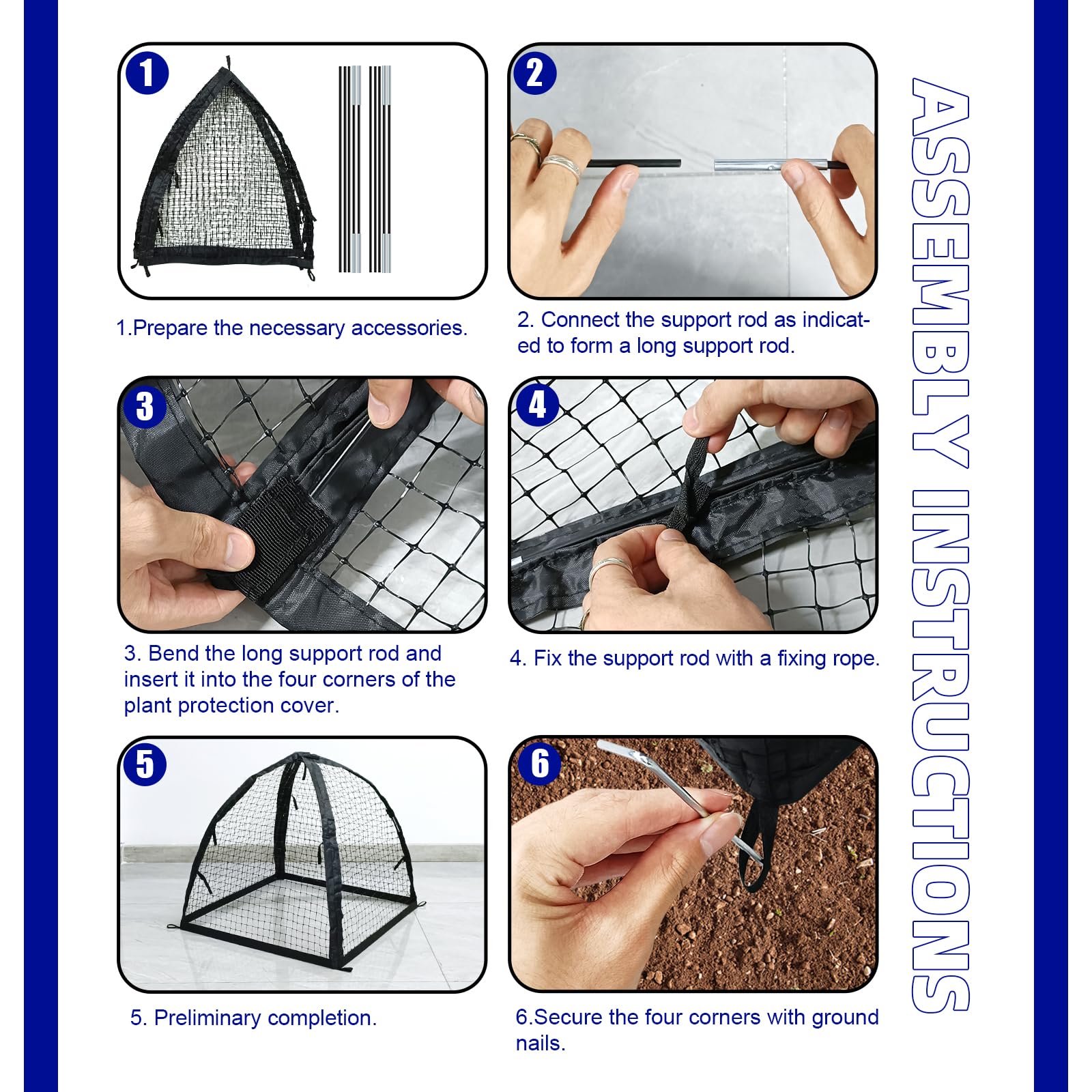 Strawberry Plant Protector,22 x22 x 22 Inch Cloche Dome for Plants ...