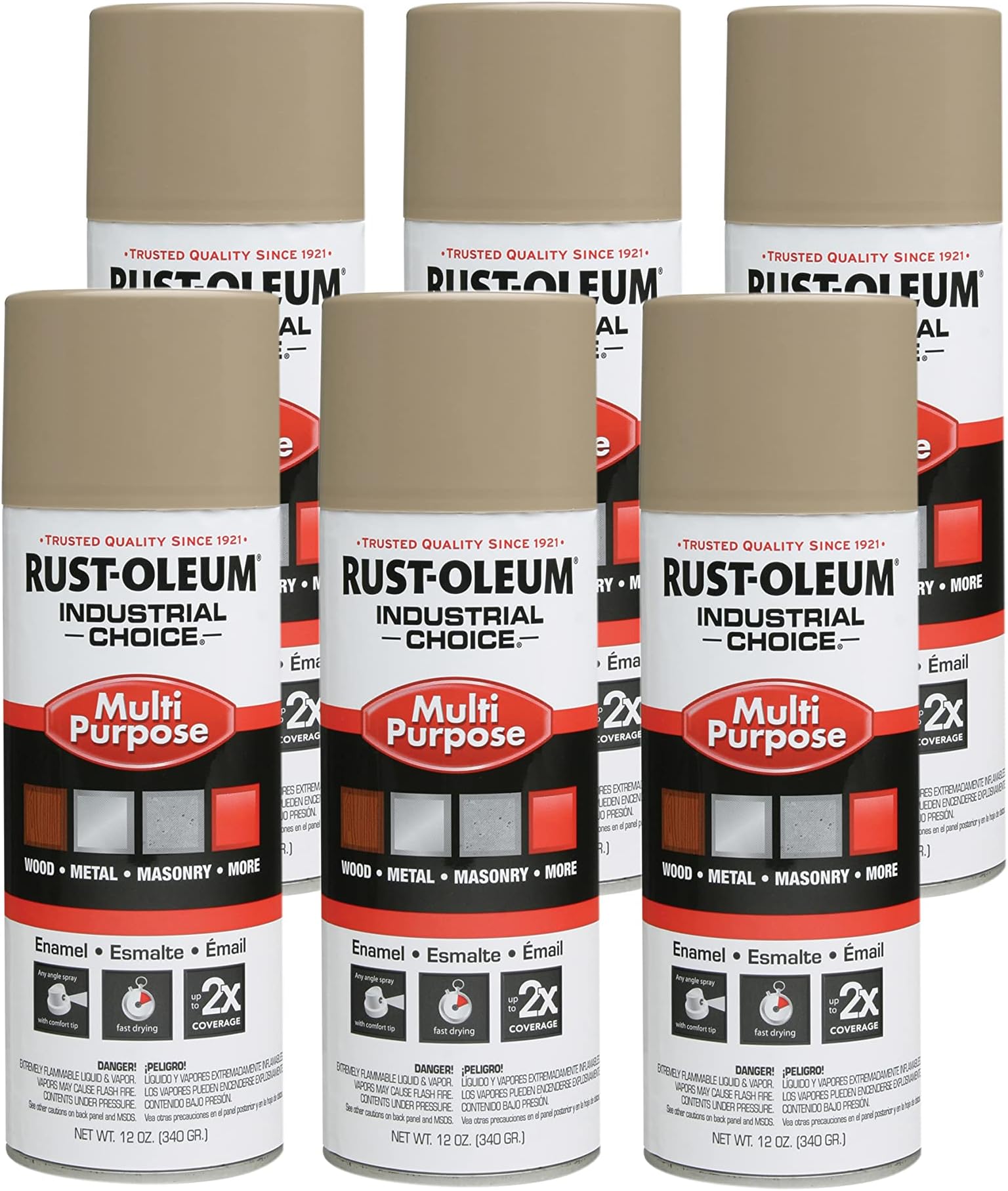 Rust-Oleum Painter's Touch 2X Smokey Beige Spray Paint 12 oz. - Amazon.com