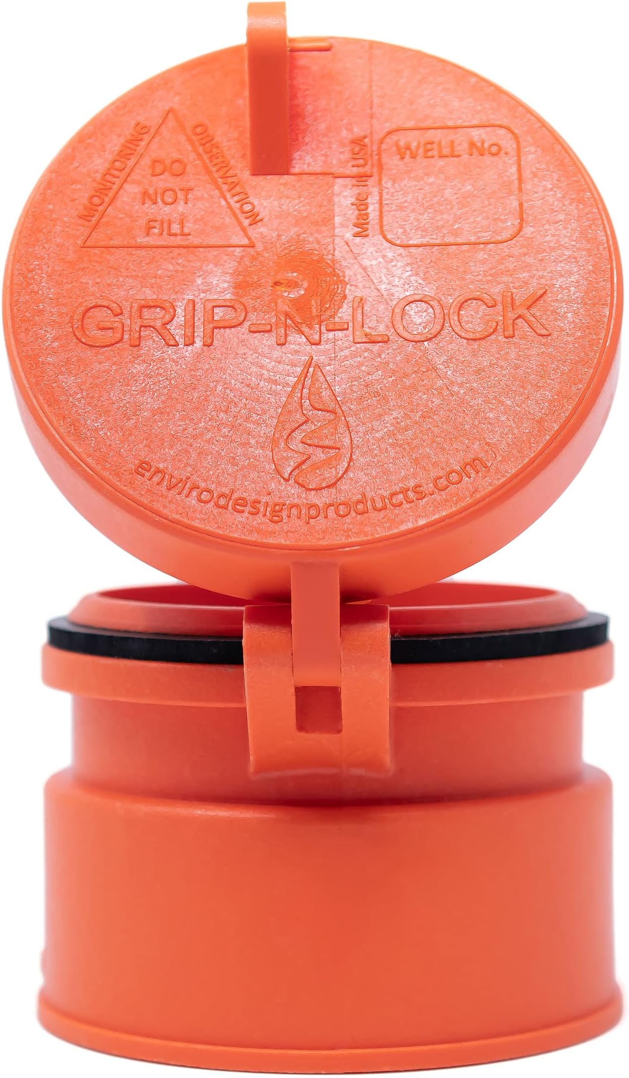 H2O PRO Cast Aluminum Well Cap, Fits 5 Inch ID and 5-9/16 Inch OD Well ...