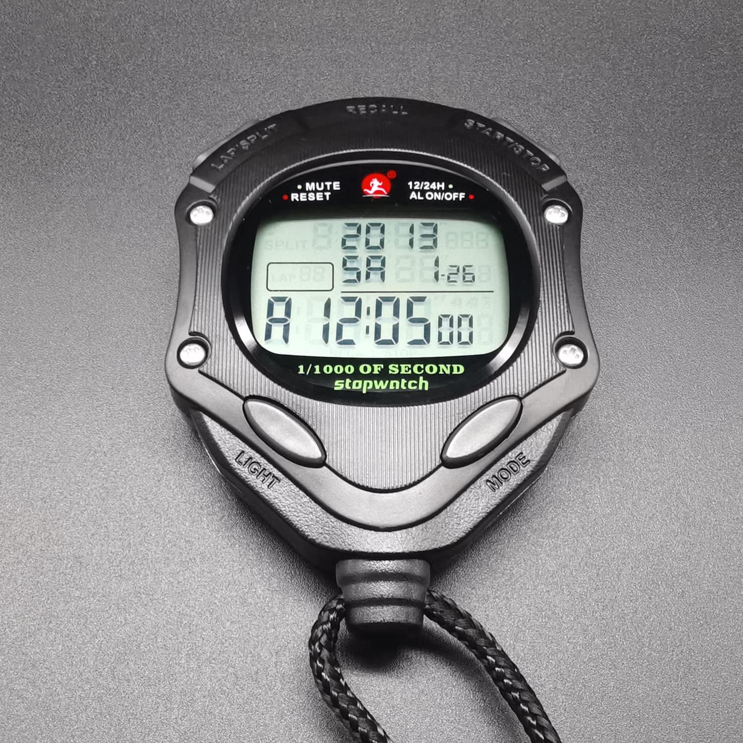 Rolilink Stopwatch Stop Watch for Sports Waterproof Stopwatches Timer ...