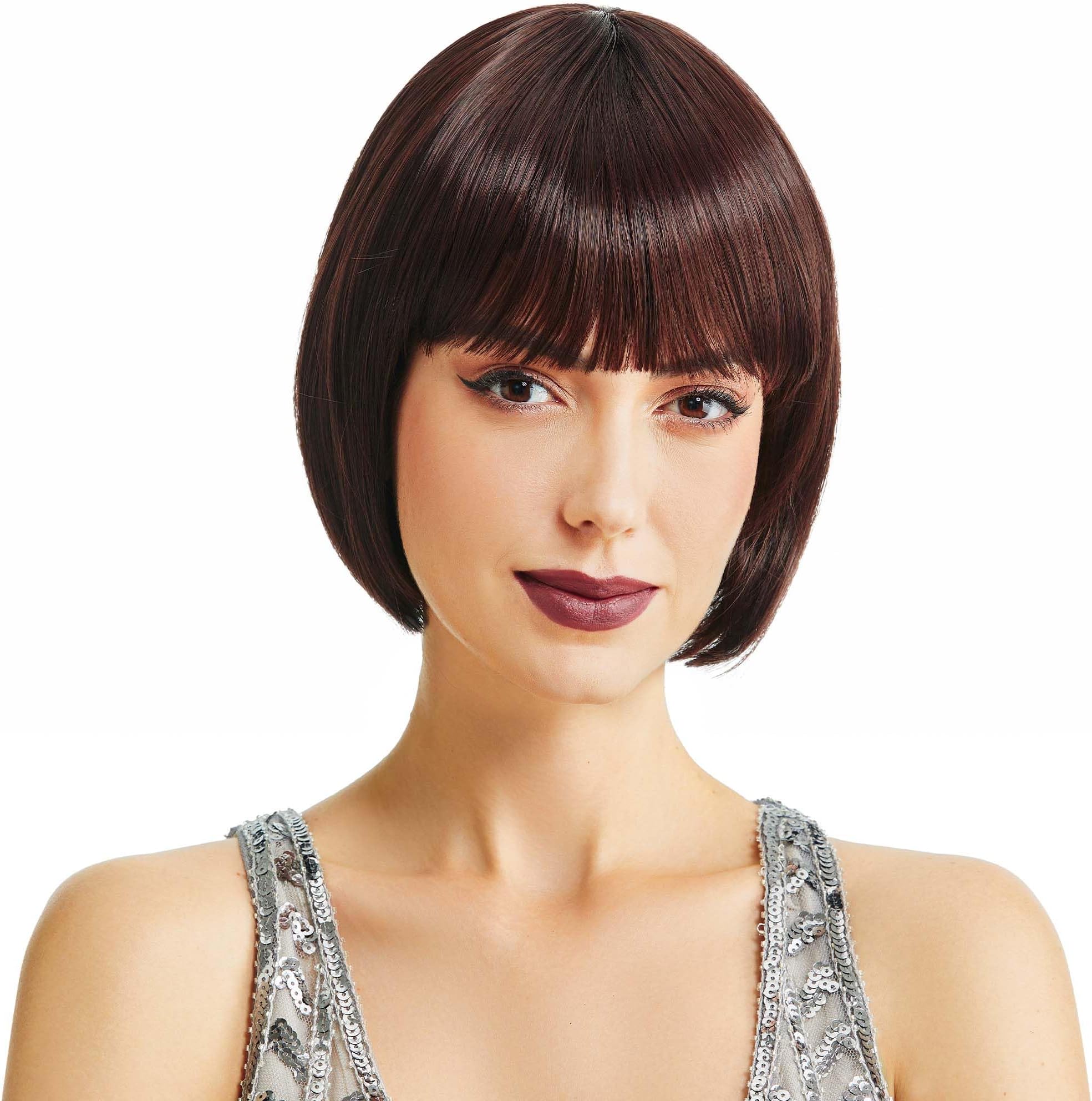 Amazon.com : Dai Cloud Short Blonde Finger Wave Wig for Women 1920s ...