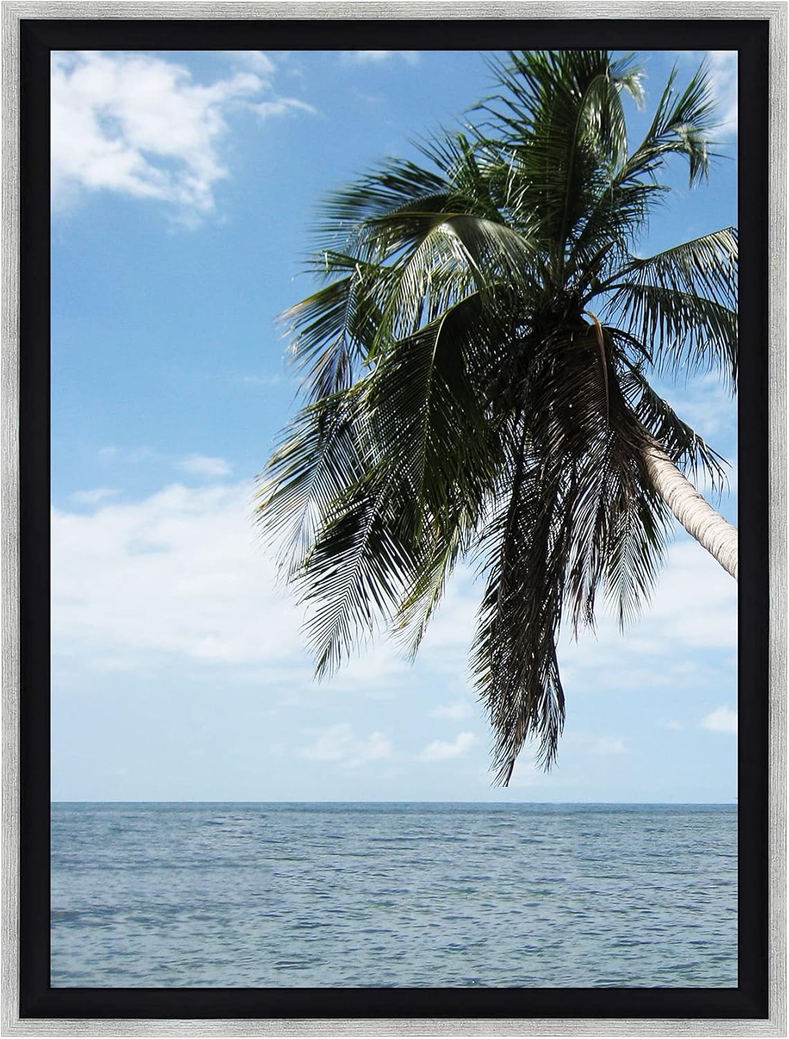 American Box Frame 20 x 20 cm / 20 x 20 cm Black Silver American Box ...