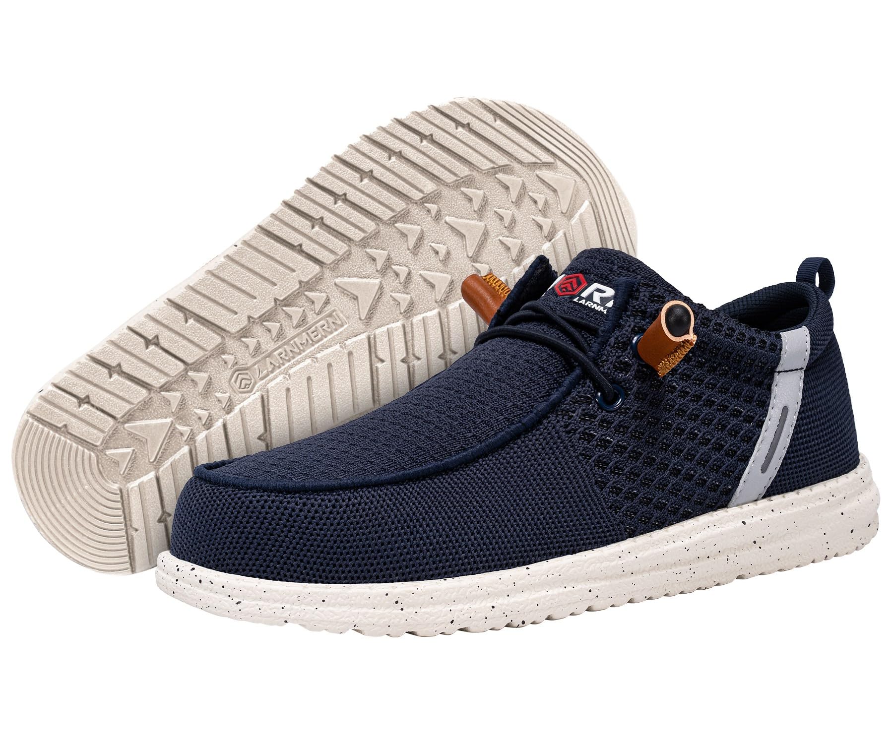 Snapklik.com : LARNMERN Slip On Steel Toe Loafers Women Work Safety ...