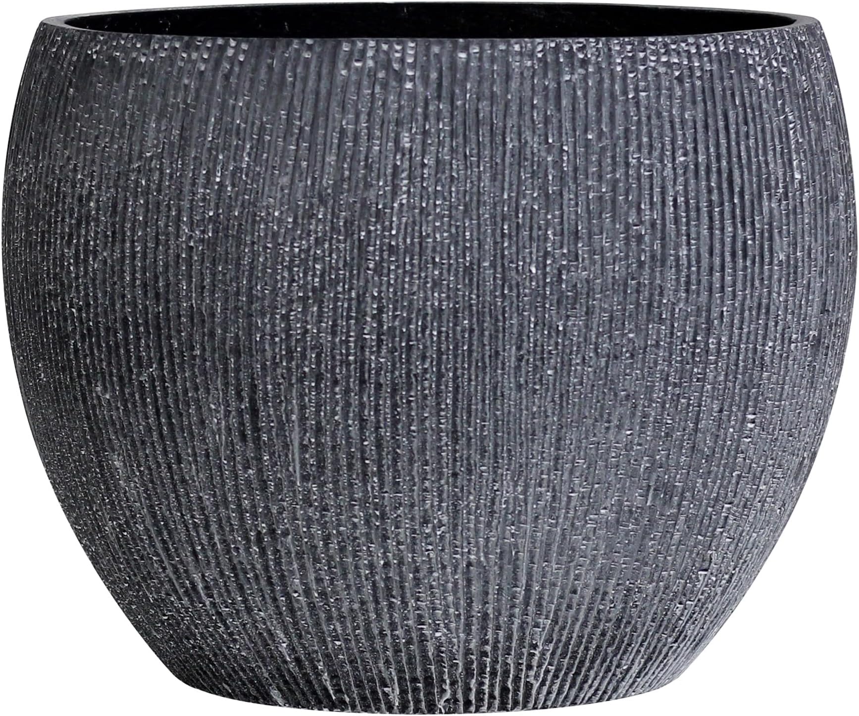 Olly & Rose Extra Large Plant Pot - Charcoal XL Garden Planter ...