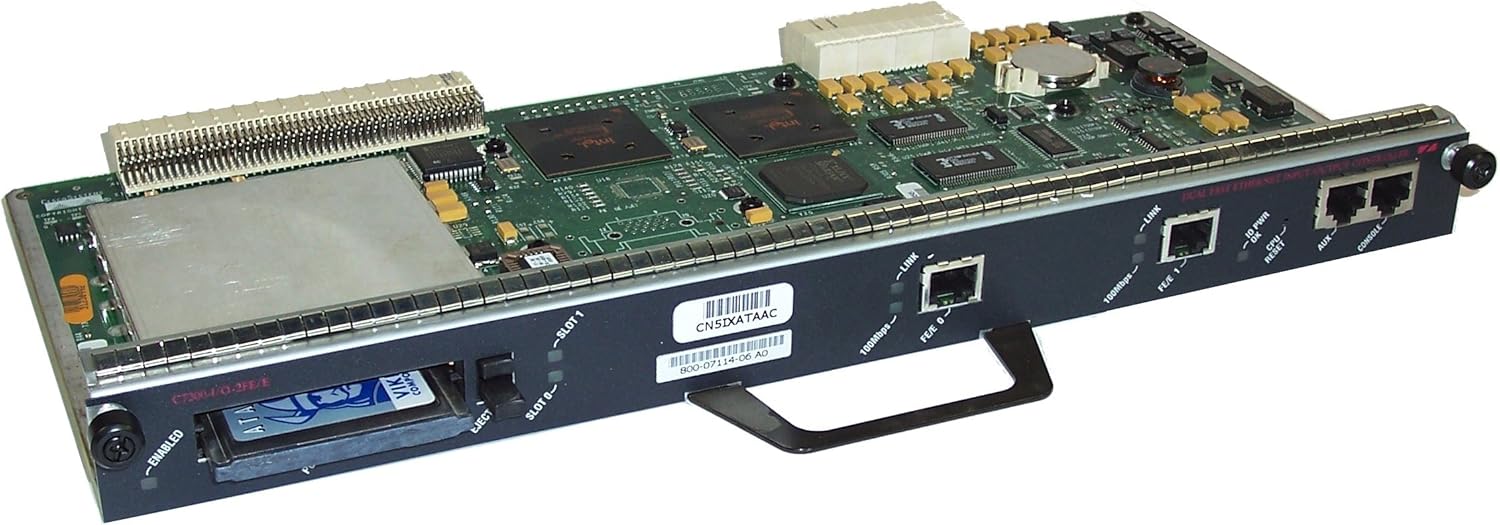 Amazon.com: Cisco 7200 Series 2-Port Fast Ethernet Input/Output ...