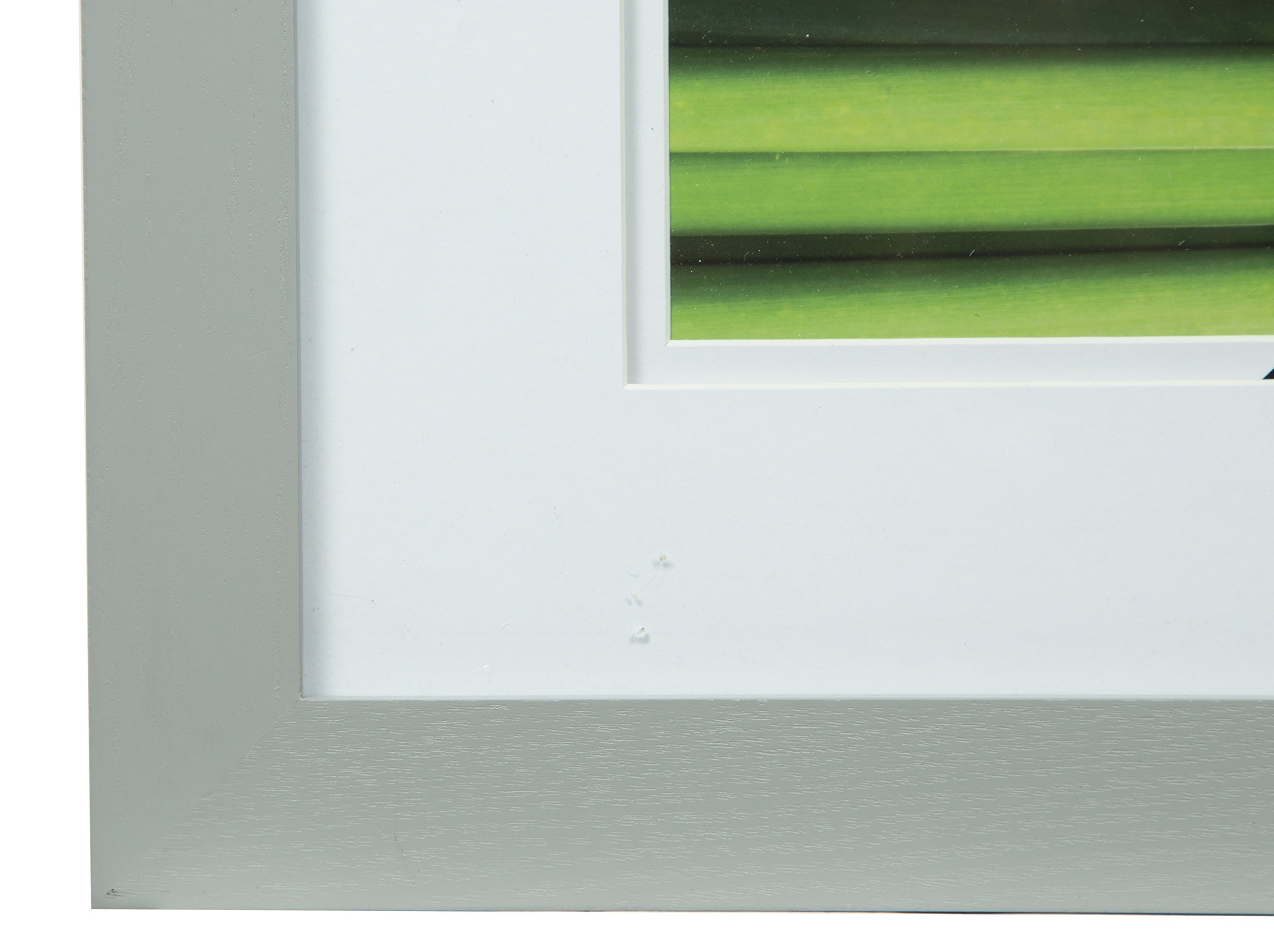Gallery Solutions Wall Mount Double Mat Picture Frame, 8" x 8" with Mat ...