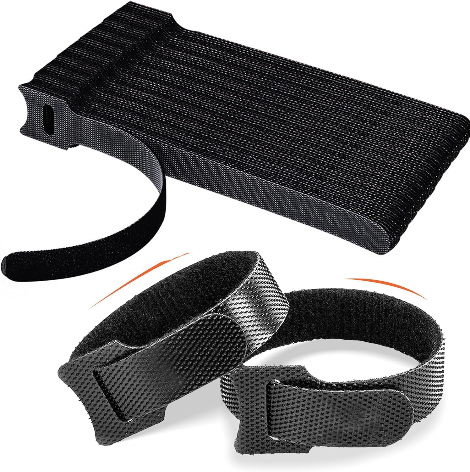 60/120/150pcs 6-Inch Reusable Cable Ties - H HOME-MART Cable Straps ...