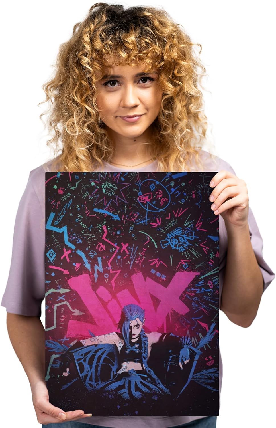 Displate Arcane Metal Poster Arcane Merch Arcane Poster League of ...