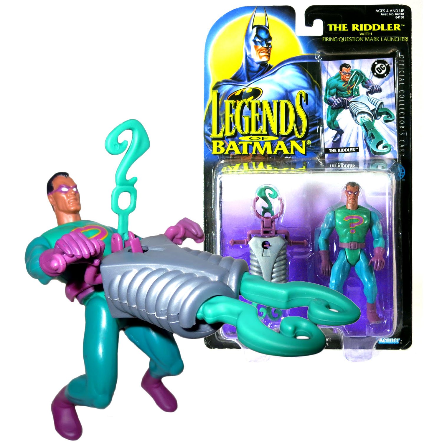 Buy Kenner Year 1995 Legends of Batman Series 4-1/2 Inch Tall Action ...