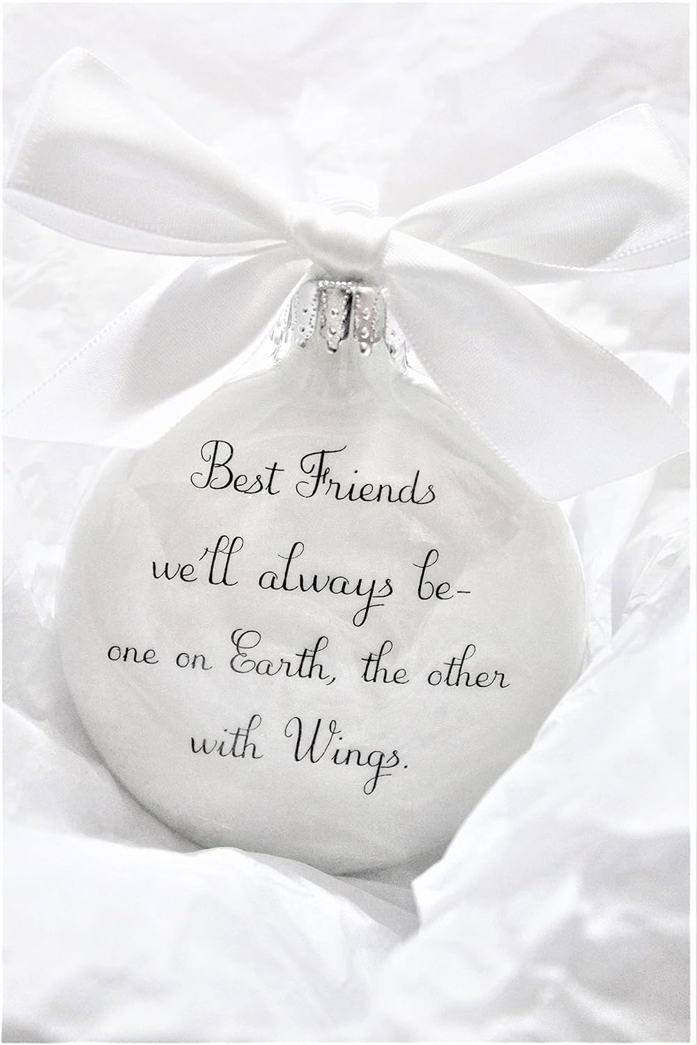 Amazon.com: Best Friends Memorial Christmas Ornament Sympathy Gift for ...