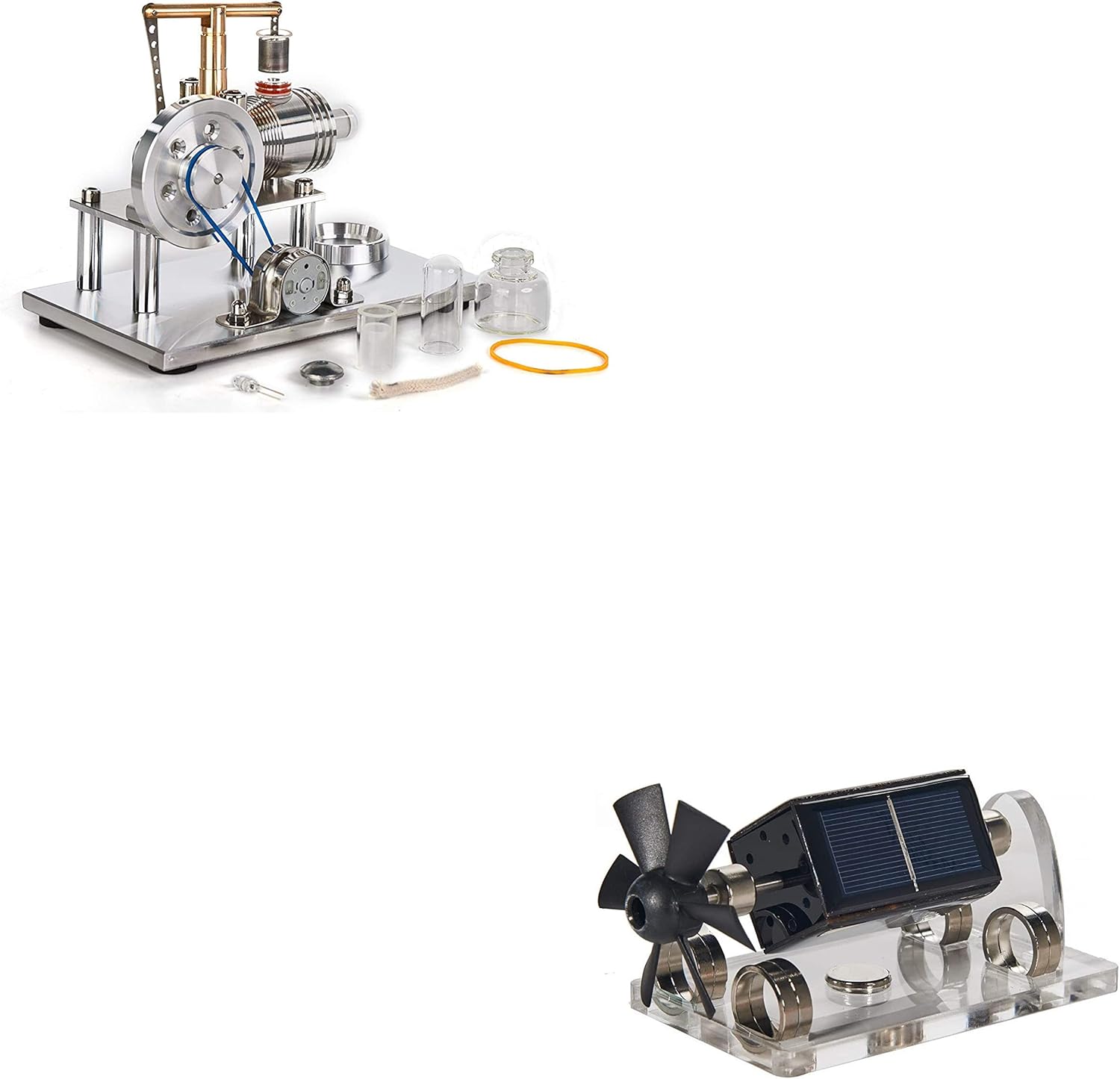 Amazon.com: Sunnytech Hot Air Stirling Engine Motor Magnetic Levitation ...