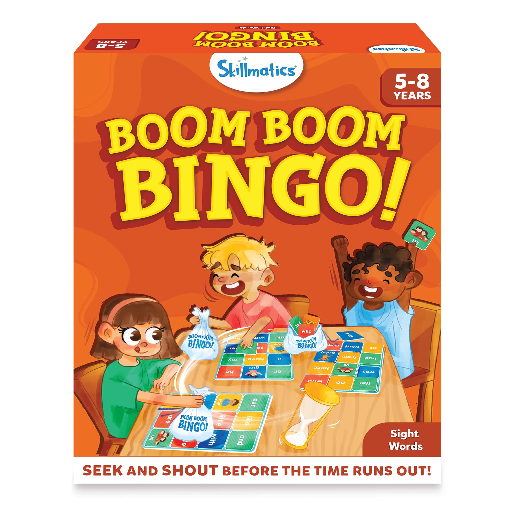 Skillmatics Bingo Preschool Board Game - Sight Words, Fun & Fast ...