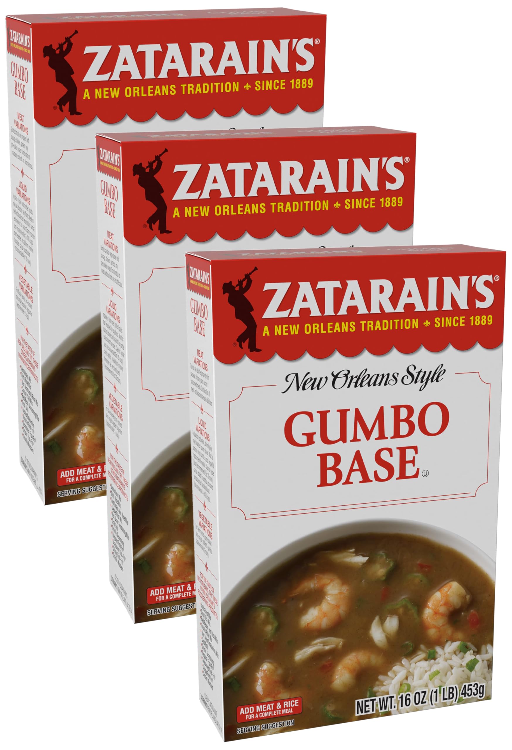Amazon.com : Zatarain's New Orleans Style Gumbo Base, 16 oz - One 16 oz ...