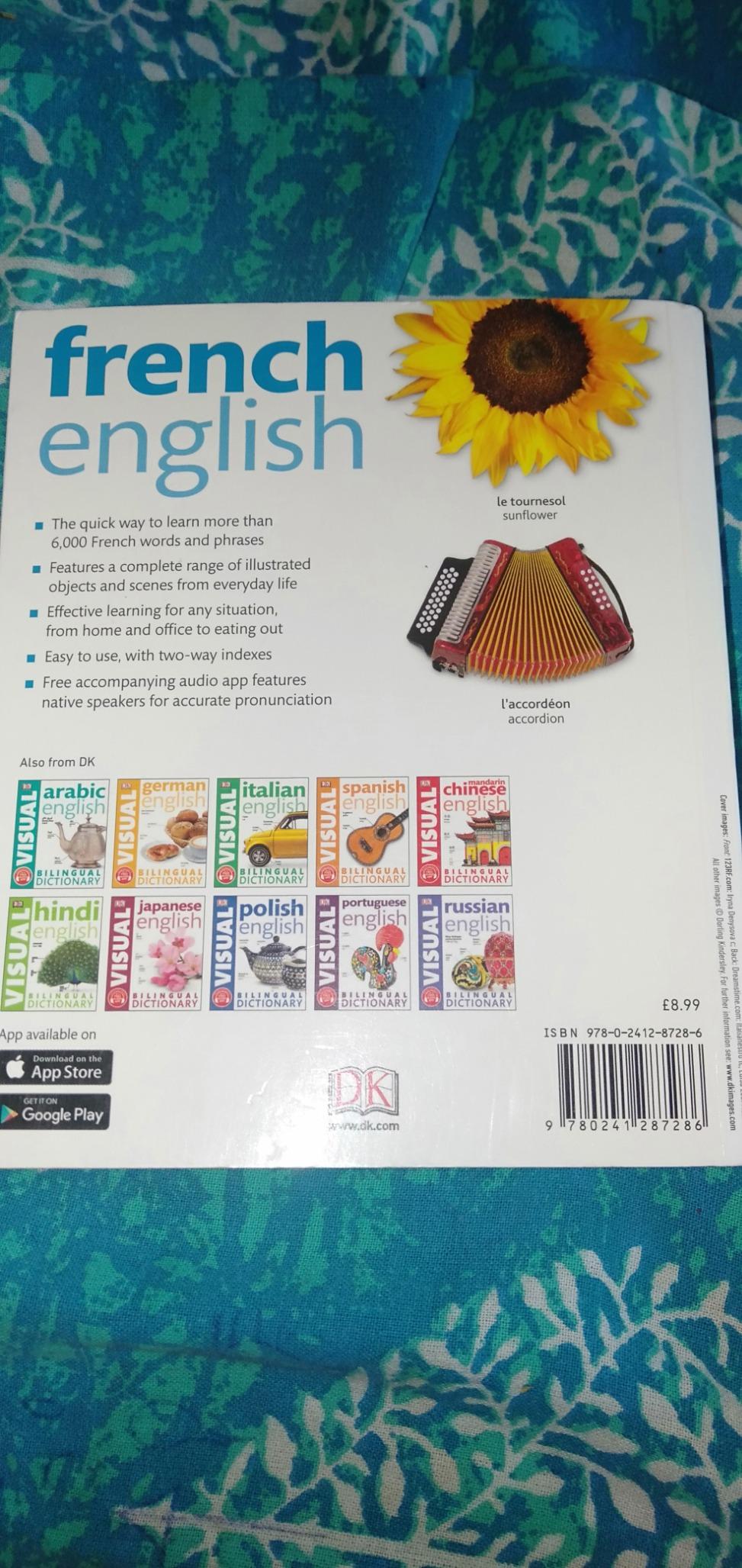 Buy French-English Bilingual Visual Dictionary with Free Audio App Book ...