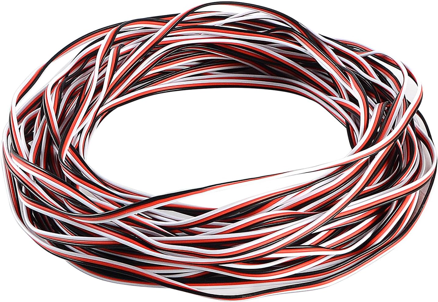 Amazon.com: uxcell 29.5FT/9Meters 28AWG Servo Wire 3Pin Line RC Servo ...