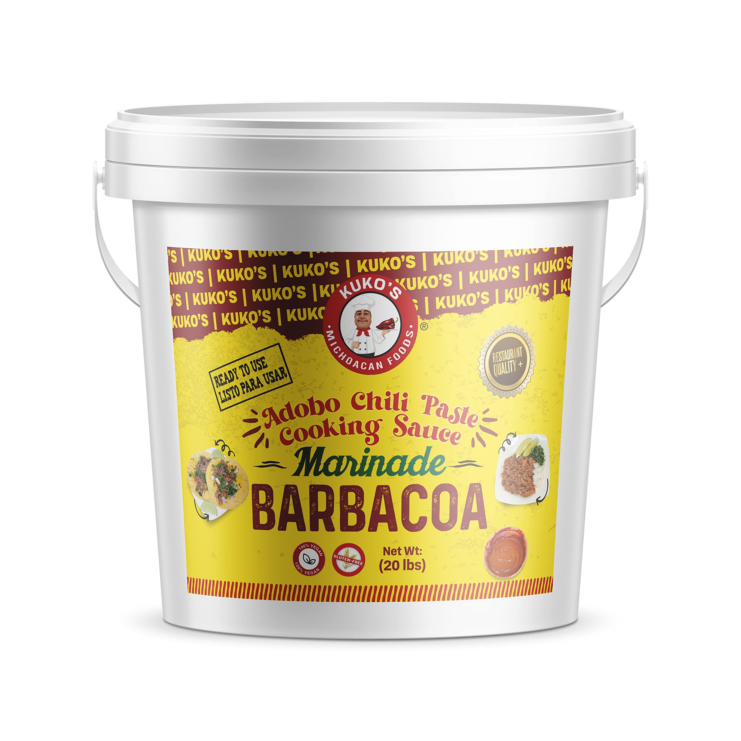 Amazon.com : Barbacoa Adobo Marinade paste cooking sauce restaurant ...