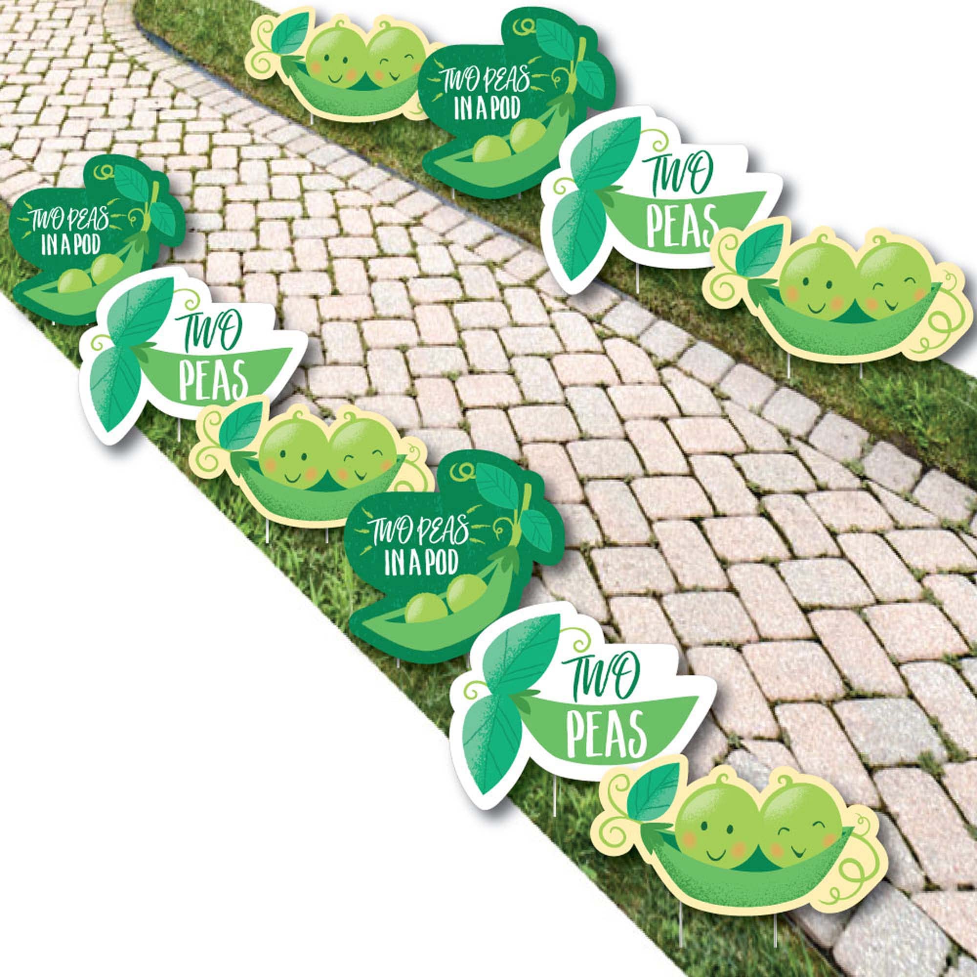 Pea Pod Shower Decorations