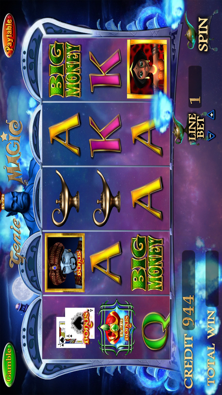 GENIE MAGIC SLOT MACHINE - App on Amazon Appstore