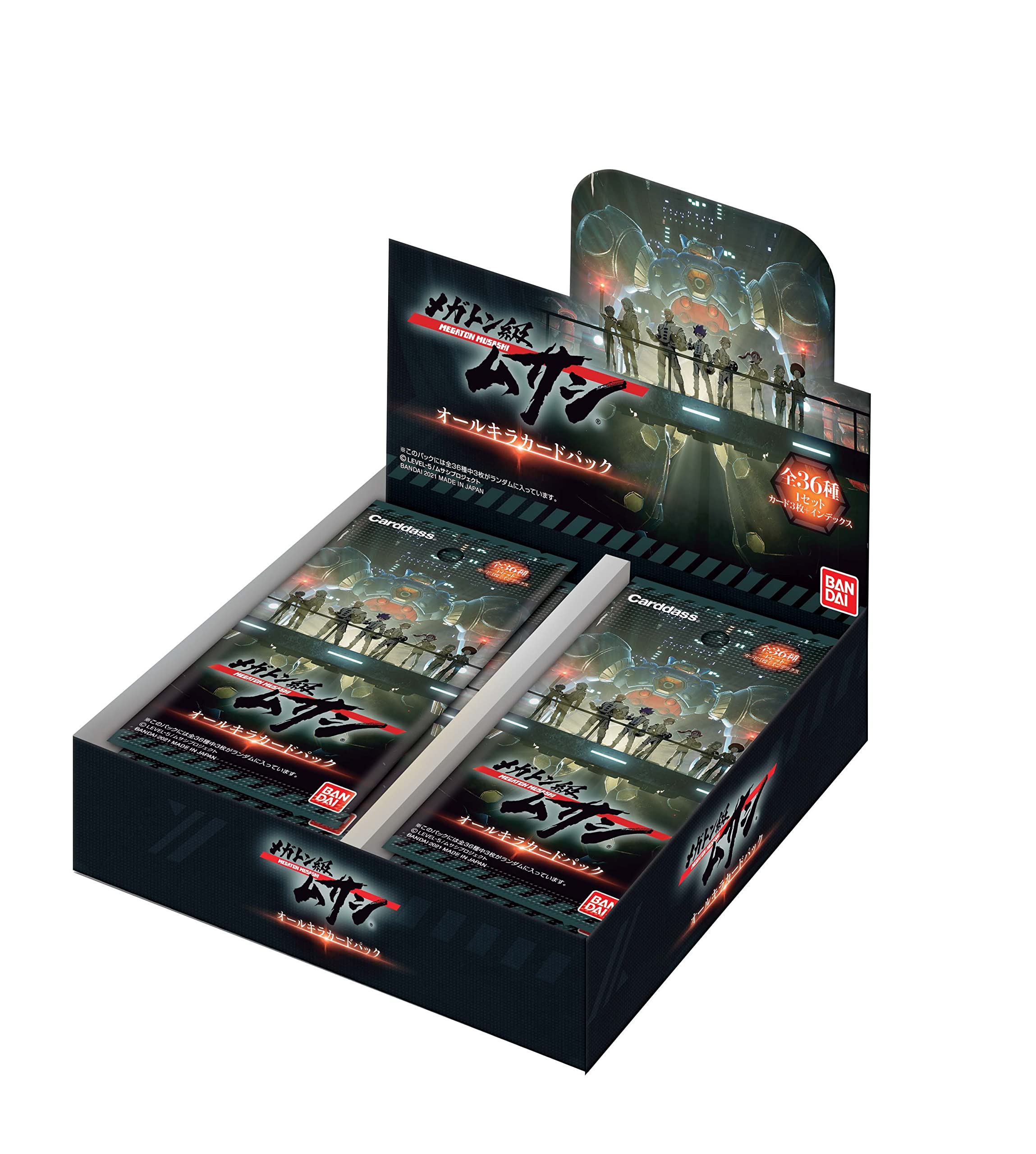 Amazon.com: Bandai Megaton Class Musashi All Kira Card Pack (Box ...