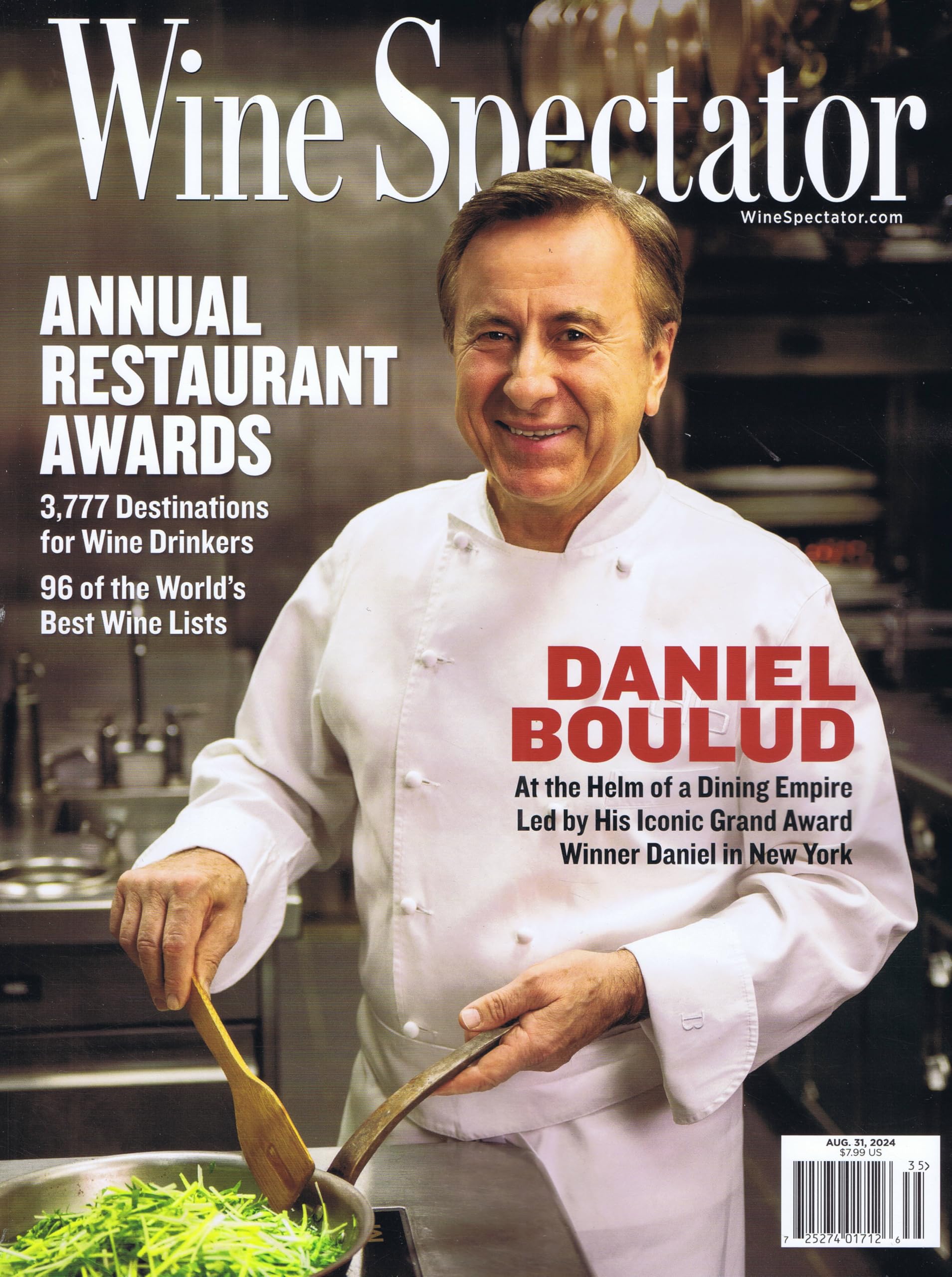 Amazon.co.jp: Wine Spectator [US] August 31 2024（単号） : M. Shanken ...