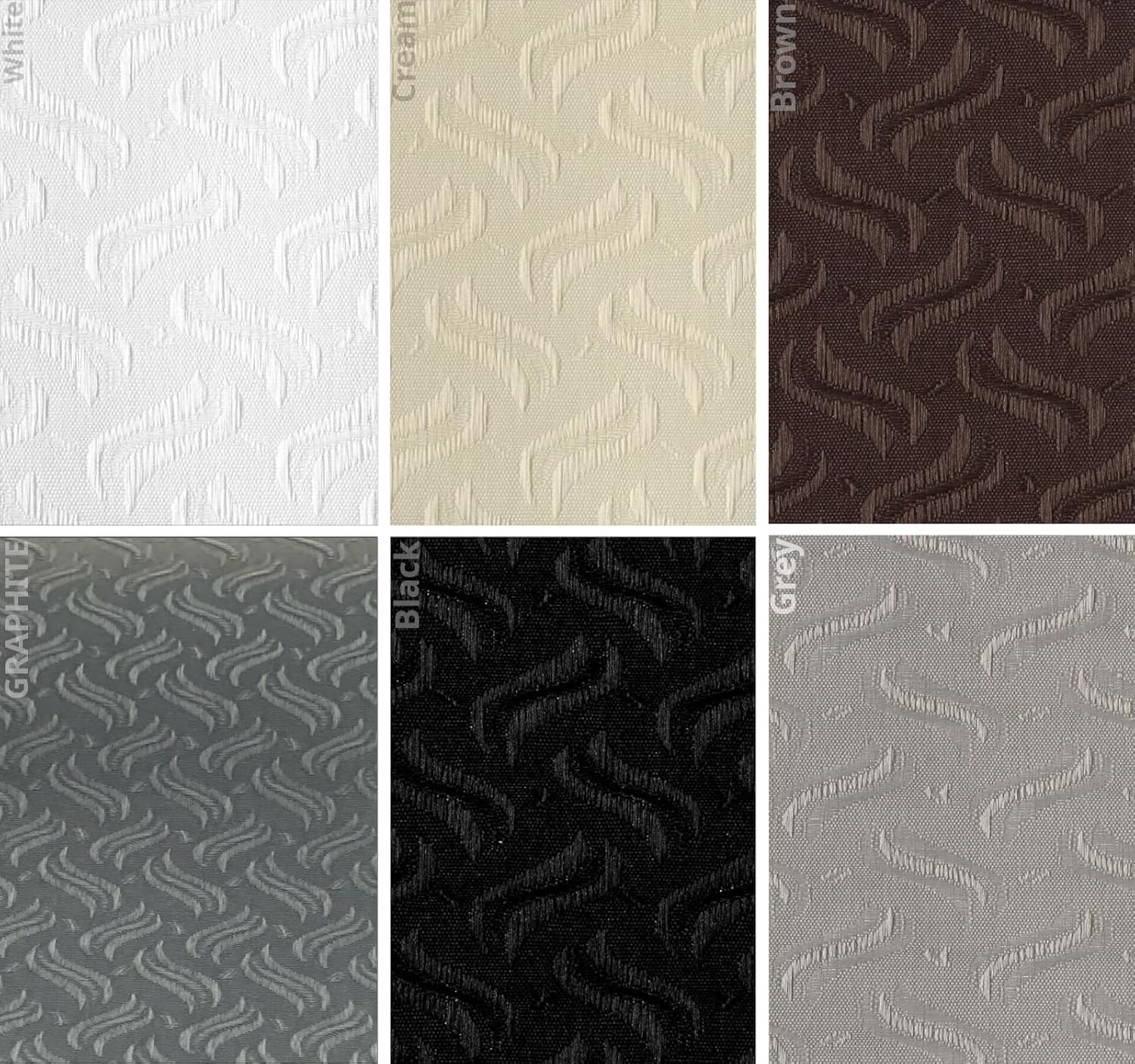 EUROBLINDS - TERN Vertical Blind Slats Made to Measure 89mm (3.5") WIDE ...