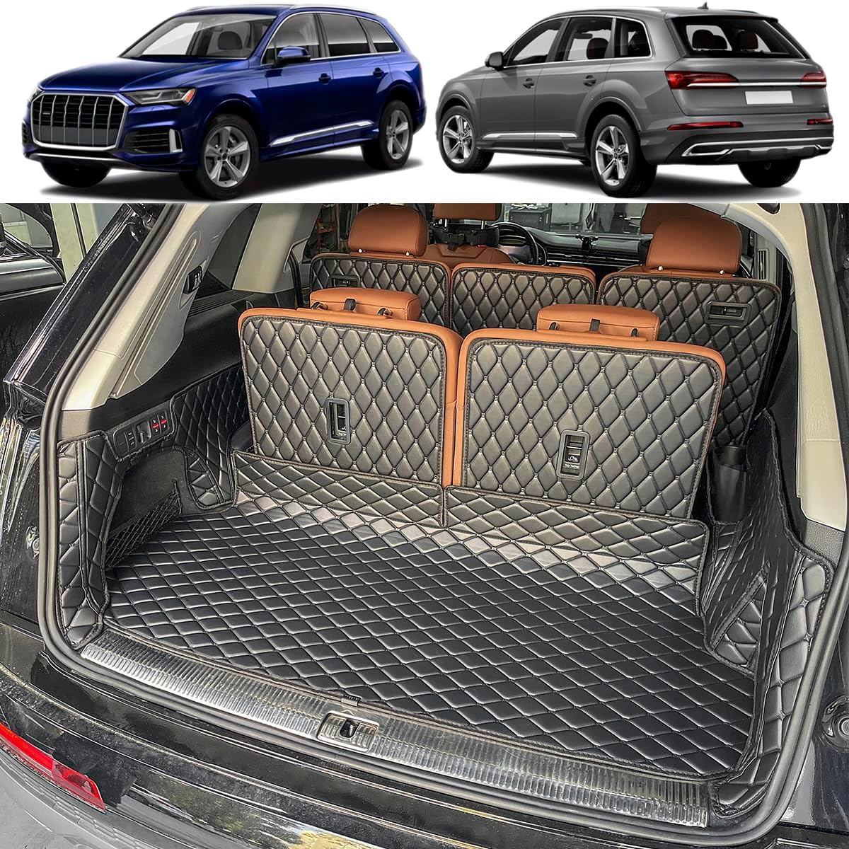 Amazon.com: 7DEEKEI Cargo Mat Compatible with 2017-2025 Audi Q7 Cargo ...
