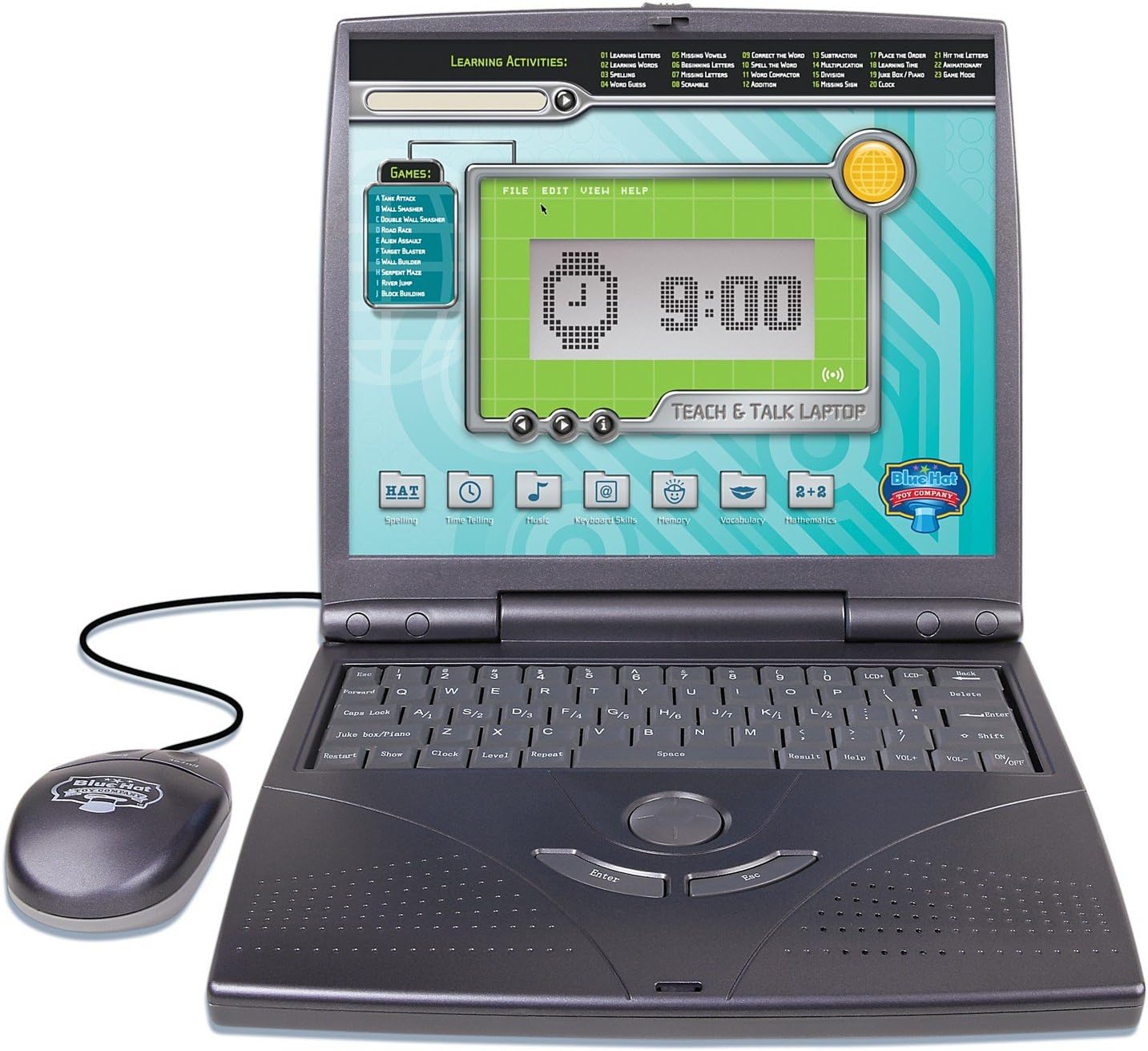 Amazon.com: Teach & Talk Kids' Laptop Computer : Toys & Games