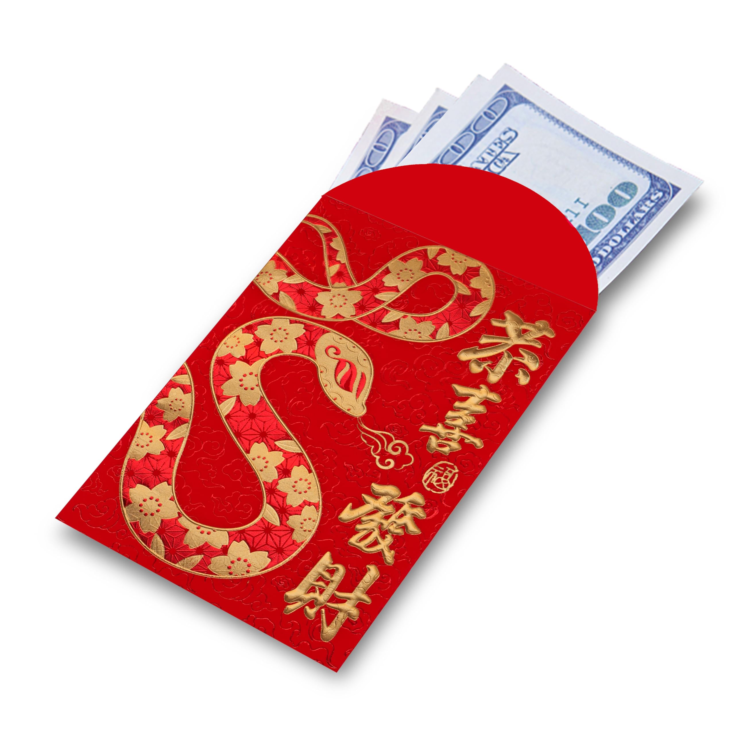 Snapklik.com : ELLZK Chinese Red Envelopes Lucky Money Envelopes 2025 ...