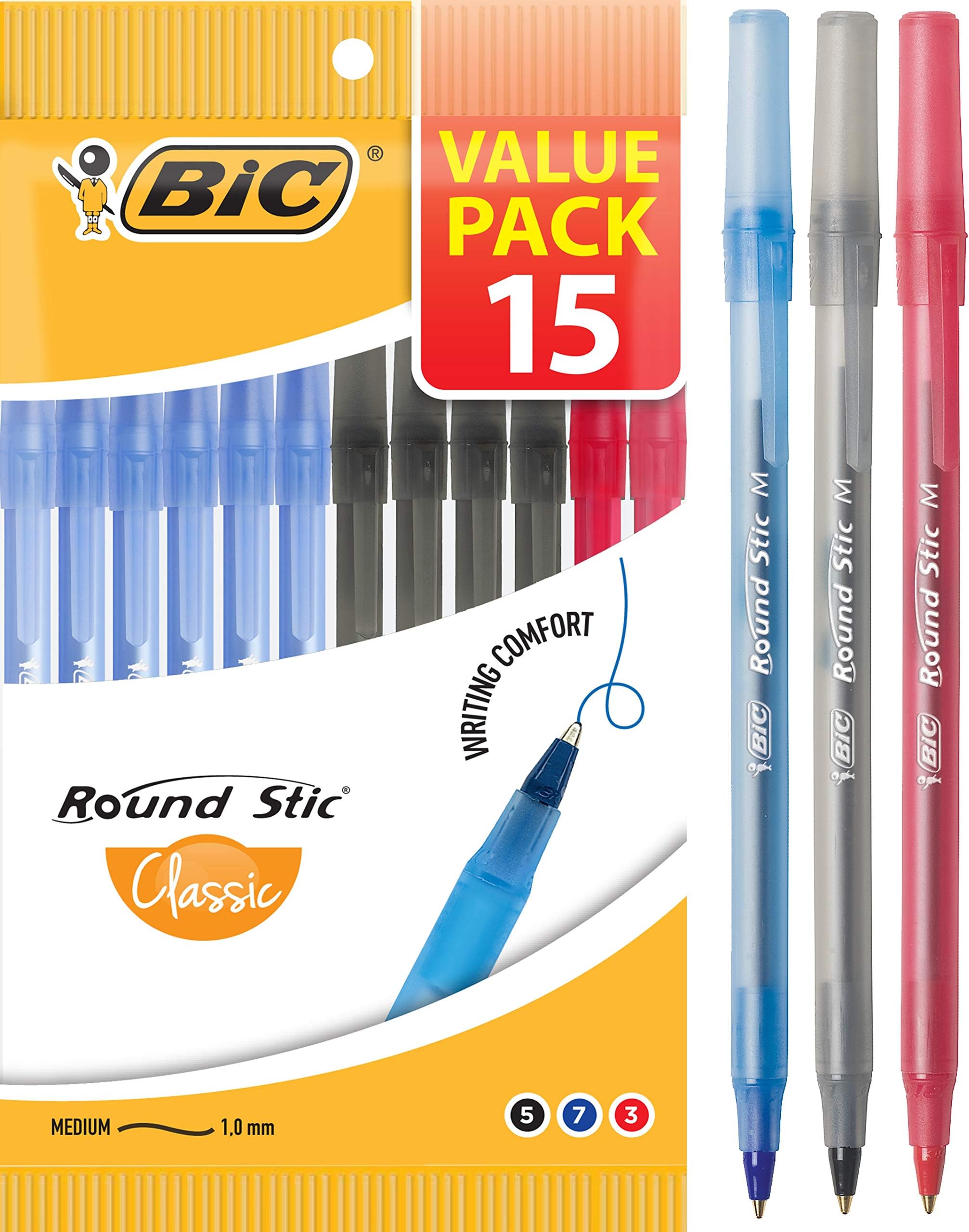 BIC Velocity Mechanical Pencil with Eraser, Medium Point (0.7 mm)- Pack ...