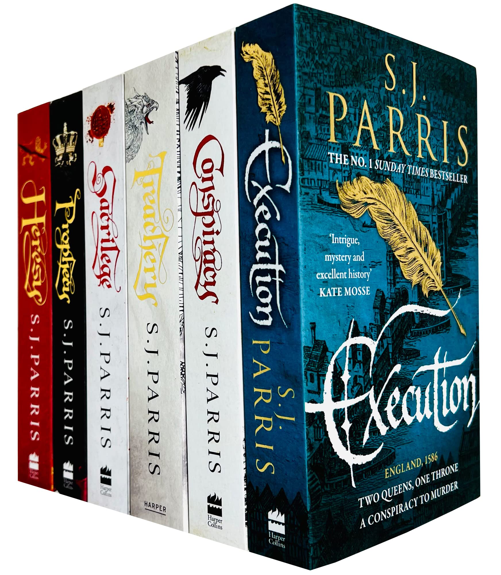 Giordano Bruno Series Books 1 - 6 Collection Set by S. J. Parris ...