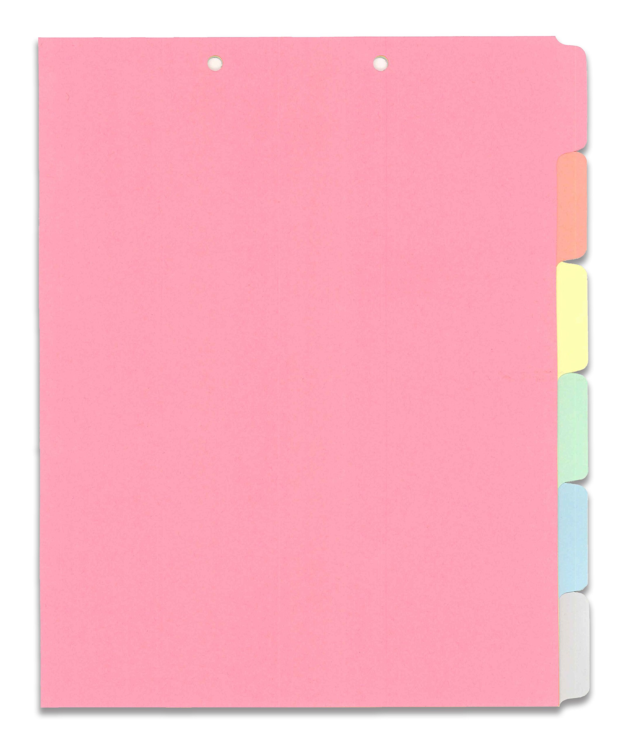 Amazon.com : (TWI-6TAB) Stock Chart Divider Sets, Medical, Multi Color ...