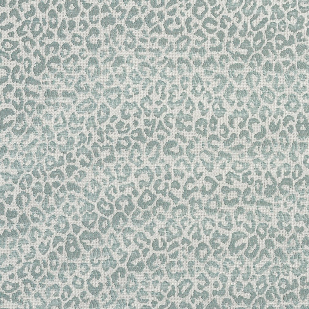 Amazon.com: A595 Turquoise Leopard Woven Textured Upholstery Fabric by ...