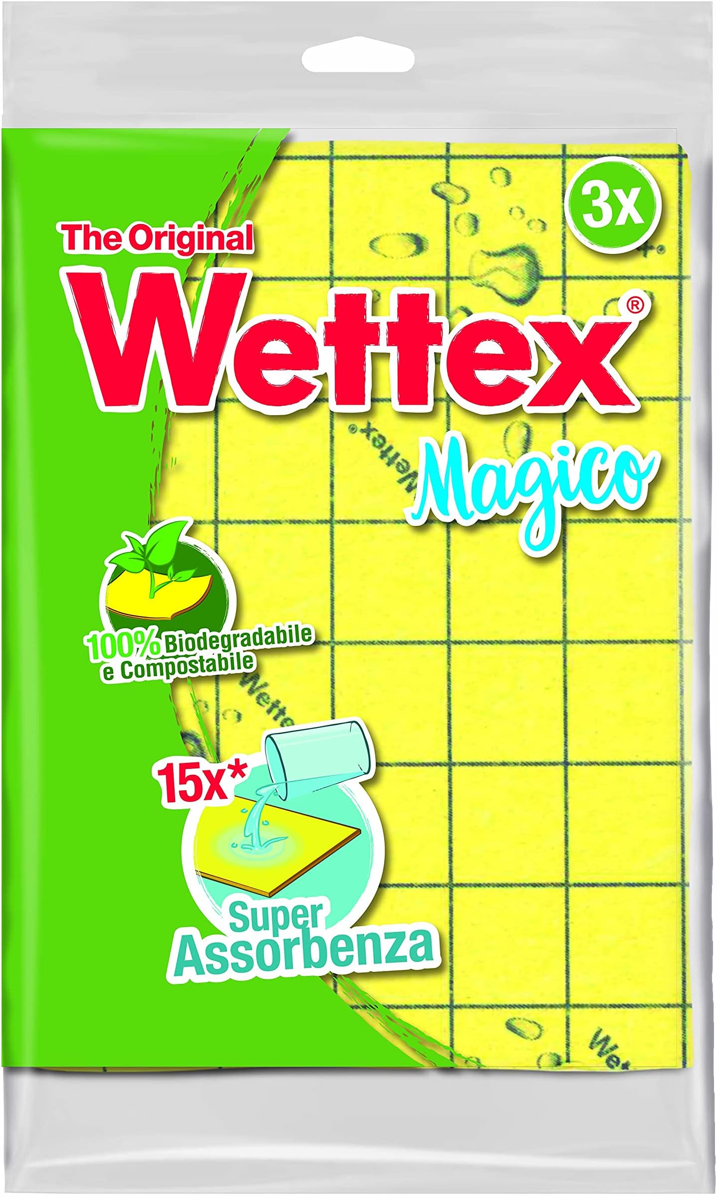 Wettex Panno Multiuso, 3 Pezzi : Amazon.it: Casa e cucina
