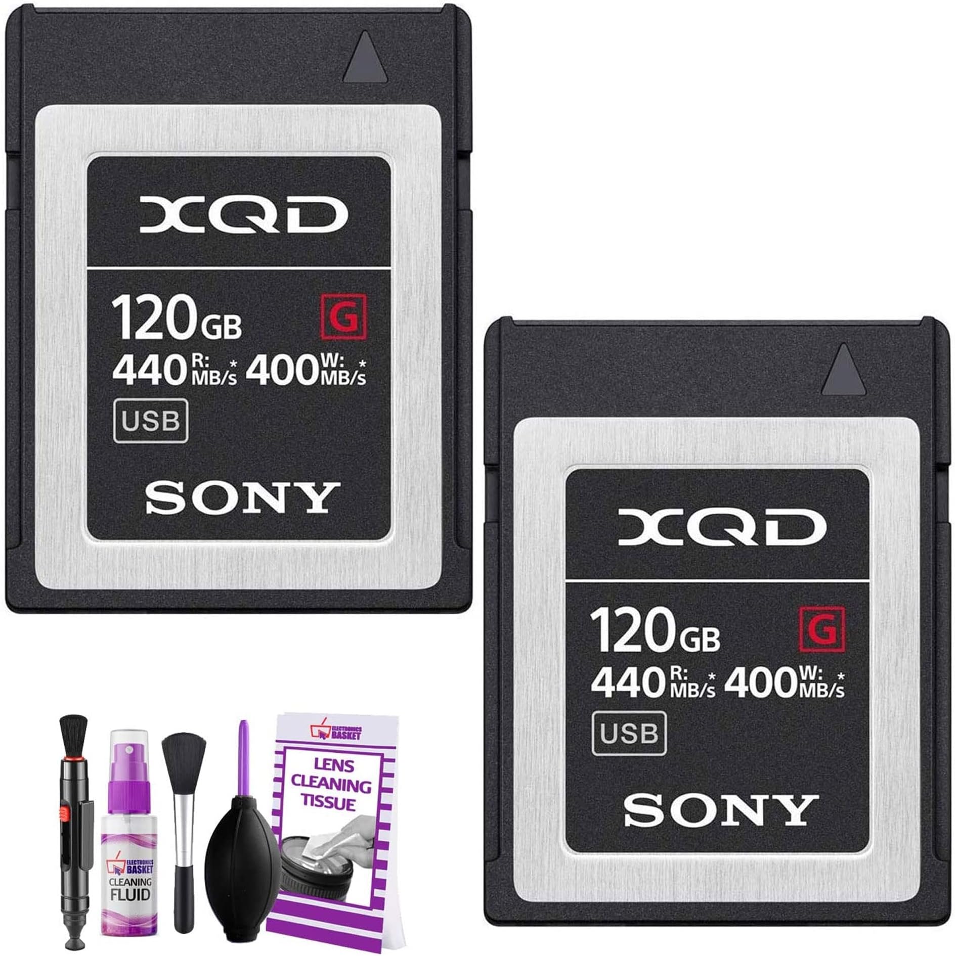 Amazon.com: Sony Professional XQD G Series 240GB Memory Card (QD-G240F ...