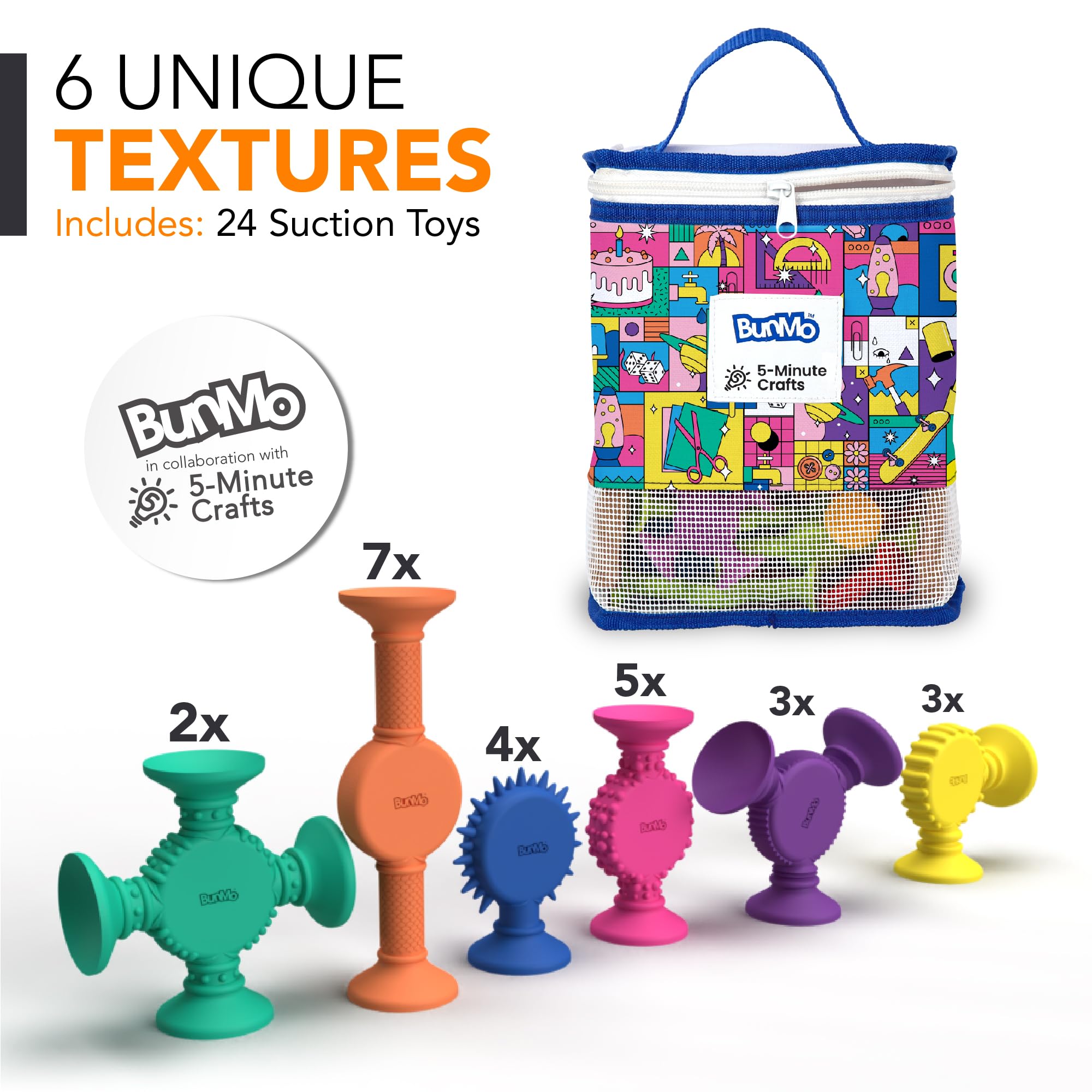 Snapklik.com : Suction Bath Toys 24pcs Perfect For Playtime Hours Of ...