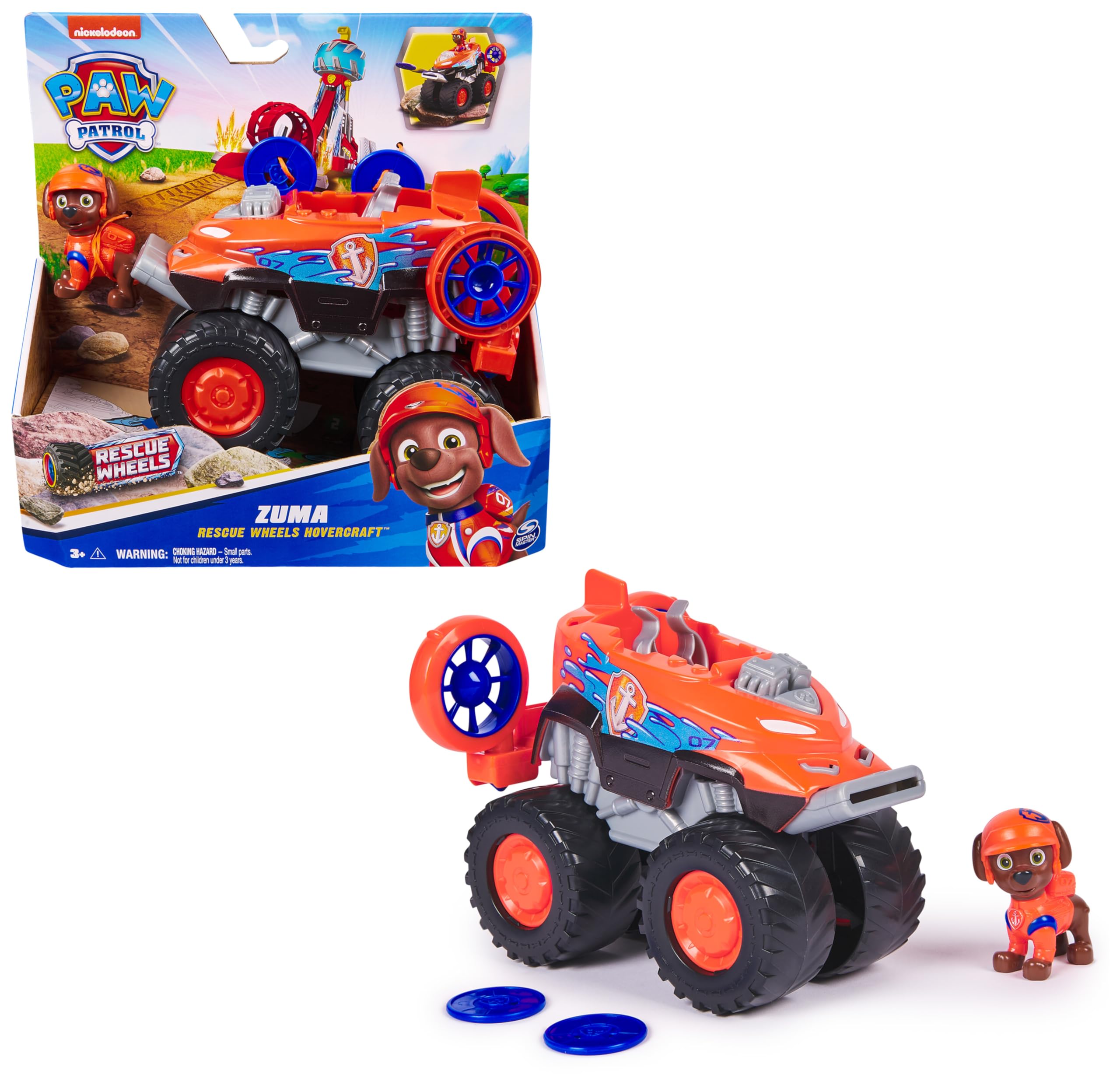 Paw Patrol Zuma Truck PAW Patrol The Mighty Movie Theme Vehicle Zuma
