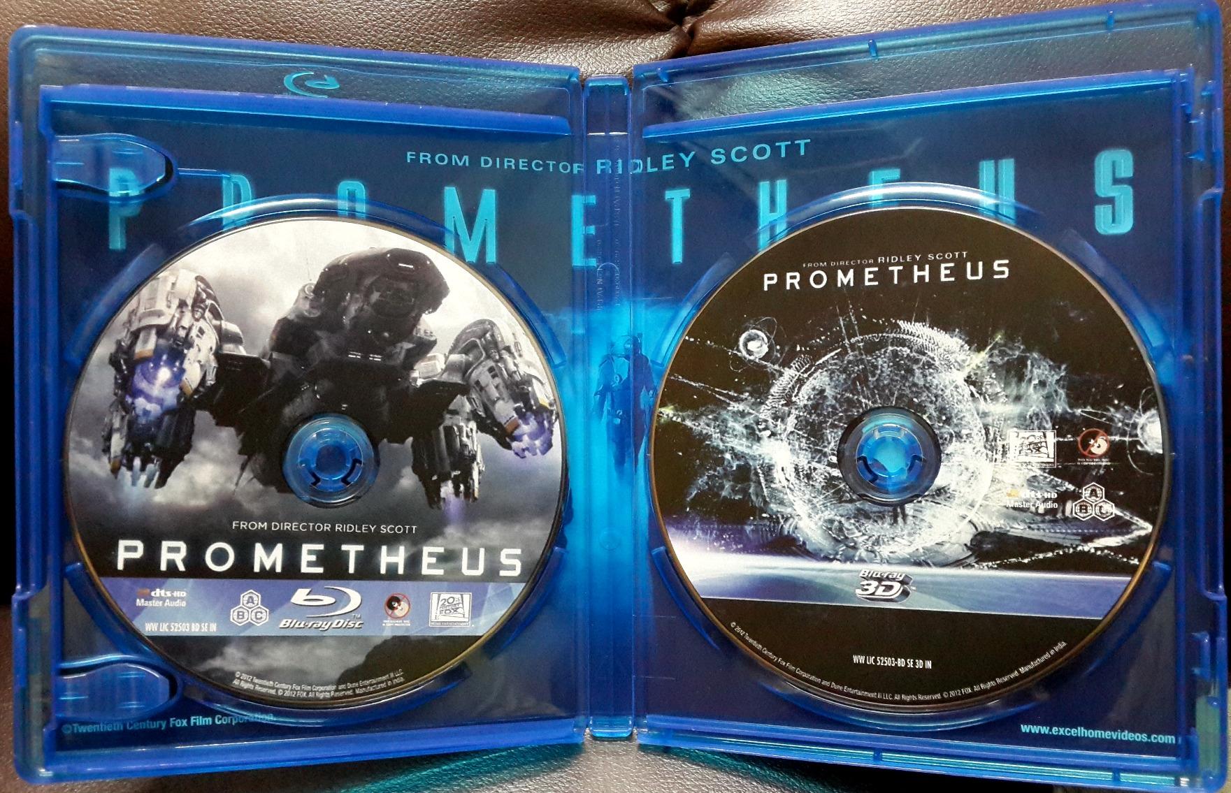 Prometheus (2012) - A Ridley Scott Film (Blu-ray 3D): Amazon.in: Noomi ...