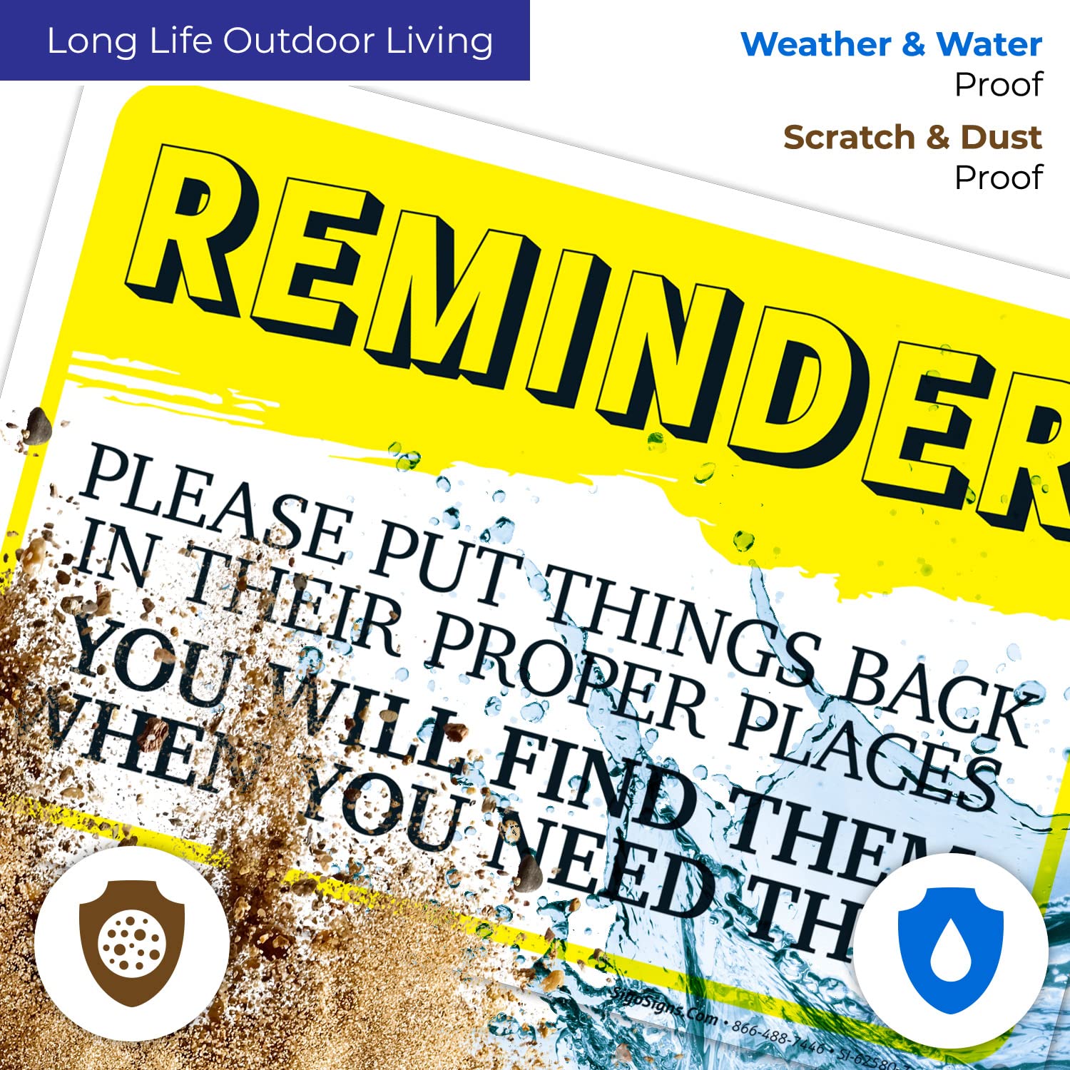 Reminder Sign