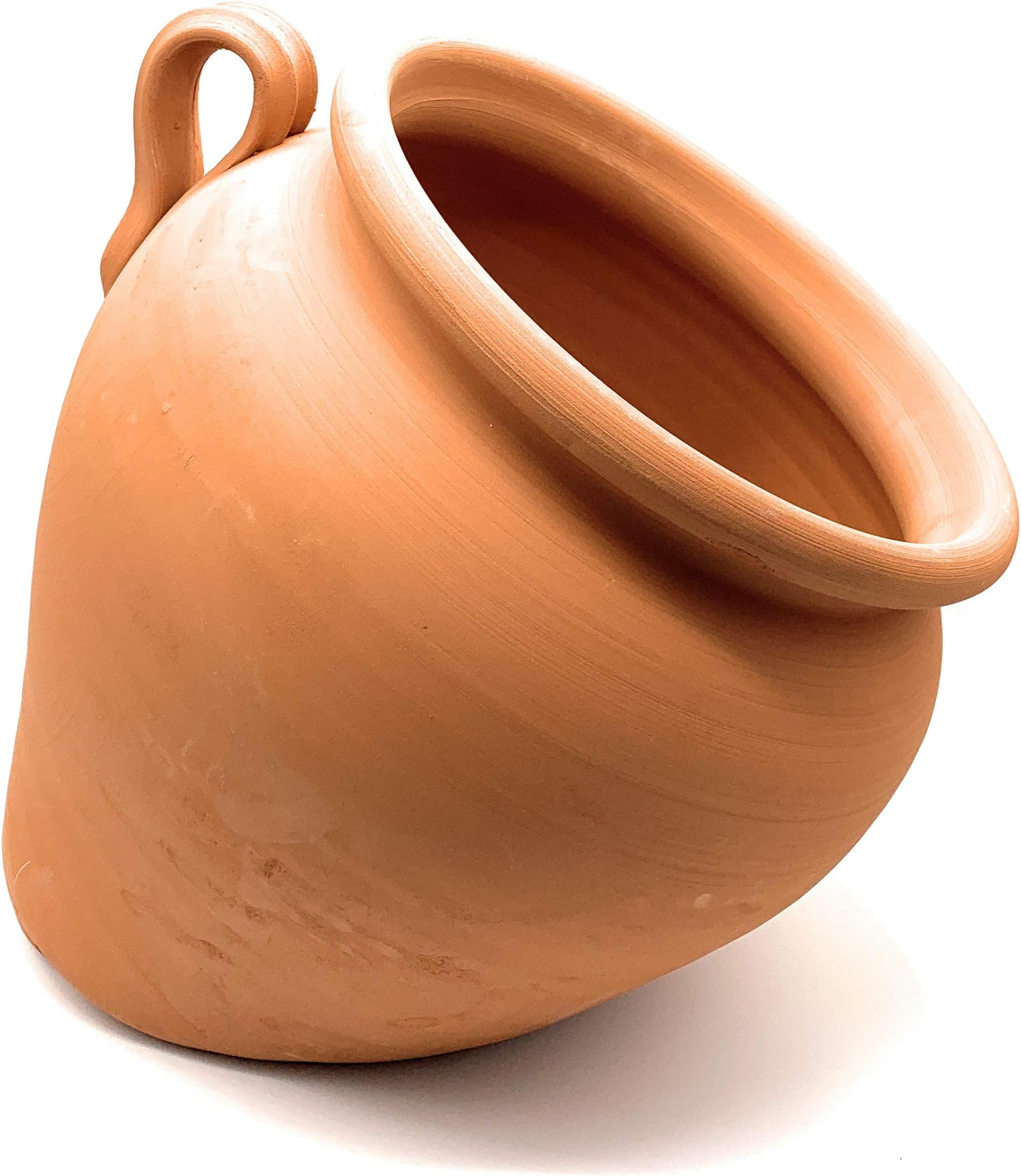 Sun Cakes Tilted Ceramic Plant Pot Outdoor Angled Terracotta Pot ...