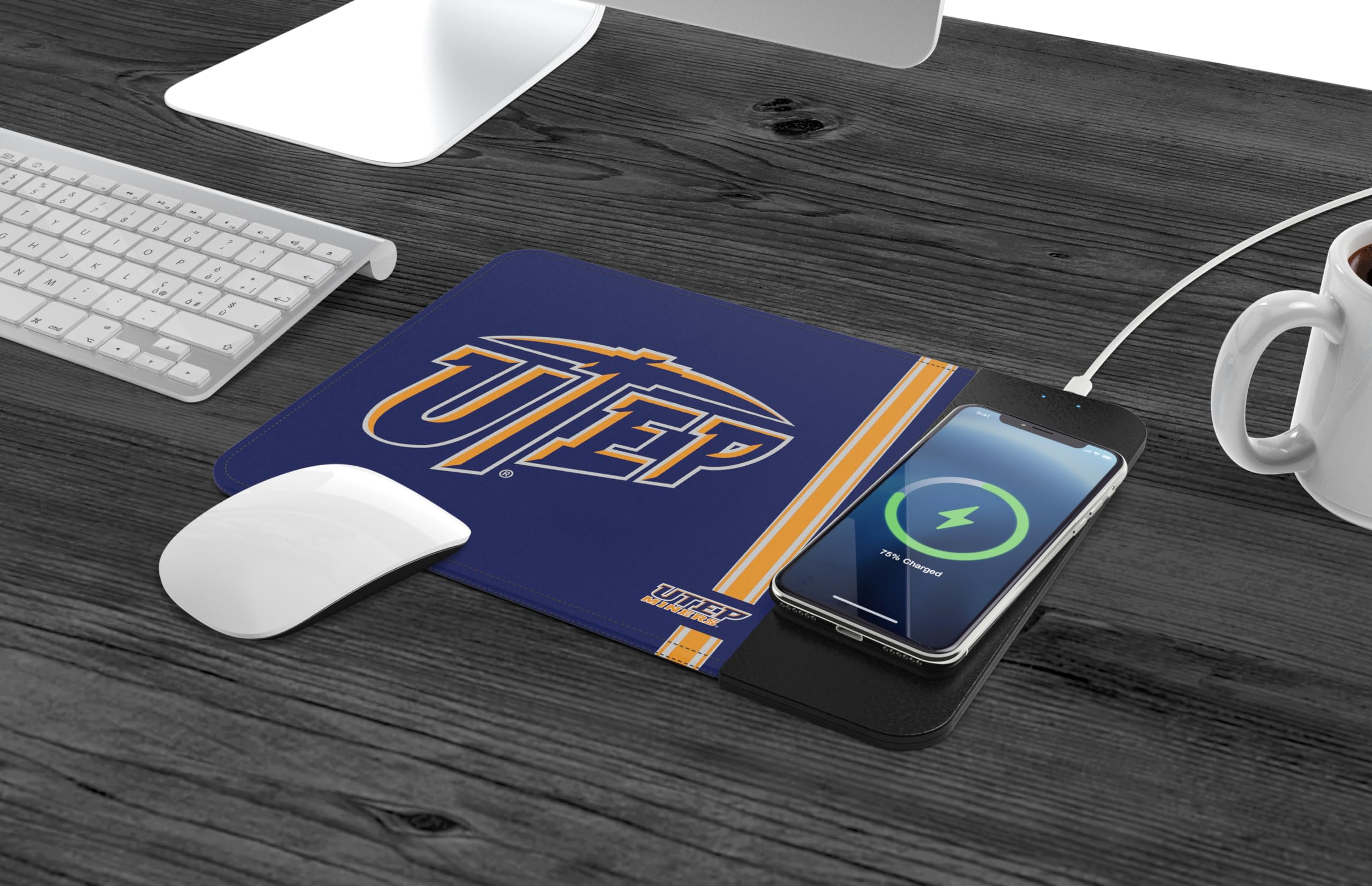 Snapklik.com : SOAR NCAA Wireless Charging Mouse Pad