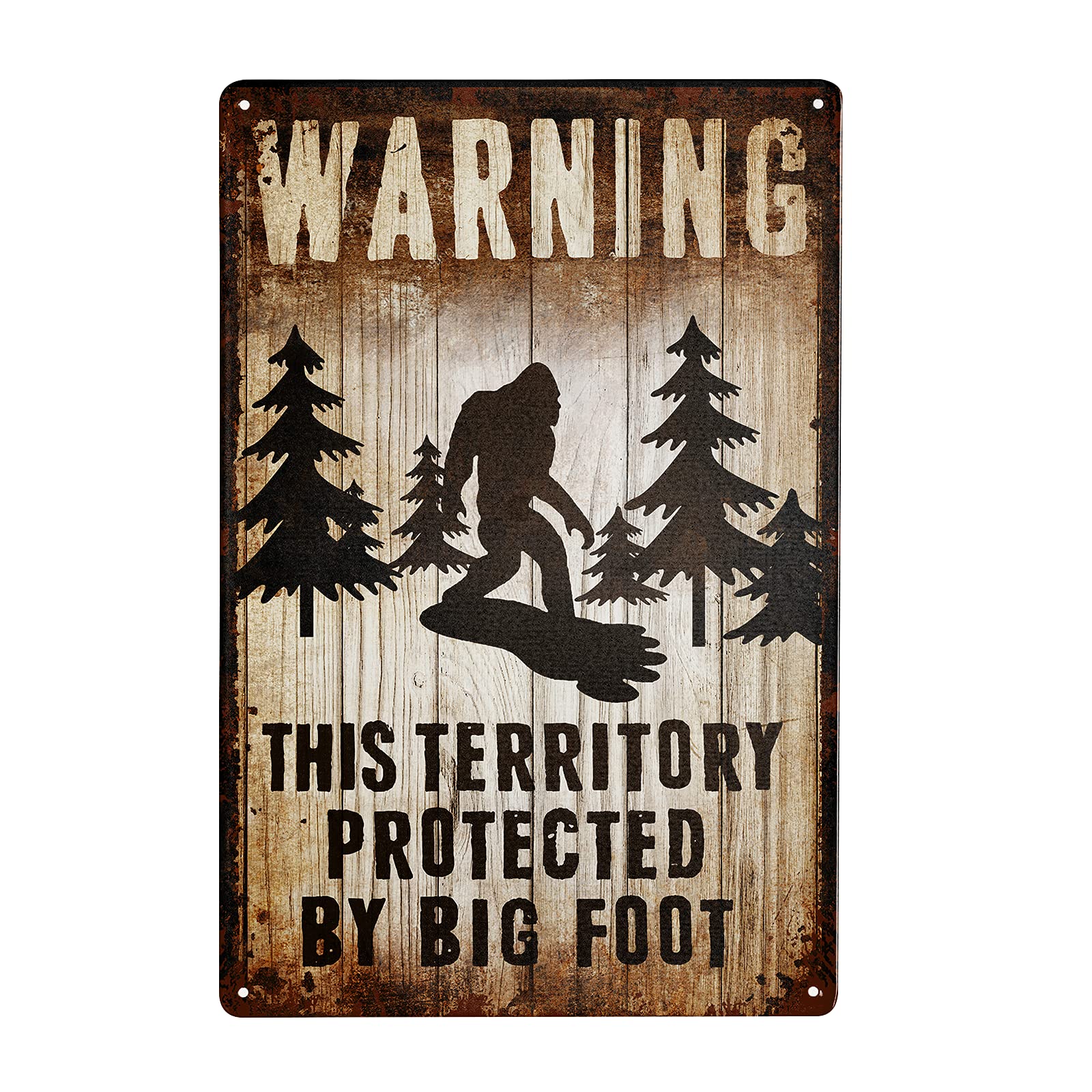 Bigfoot Sign Metal 12x 8 Bigfoot Signs For Bigfoot Garden | Desertcart OMAN