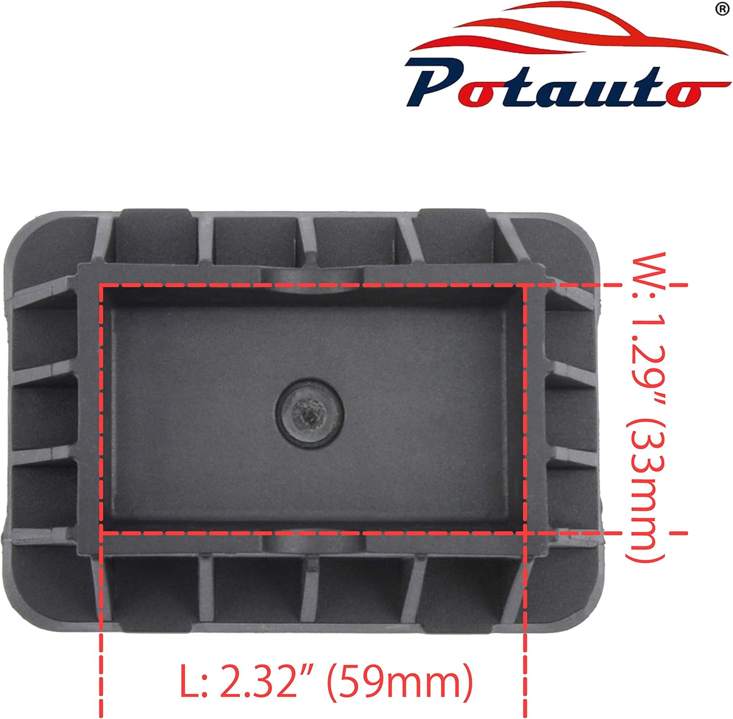 Buy Potauto Upgraded 51717042974 Car Jack Lift Pad Puck Support ...