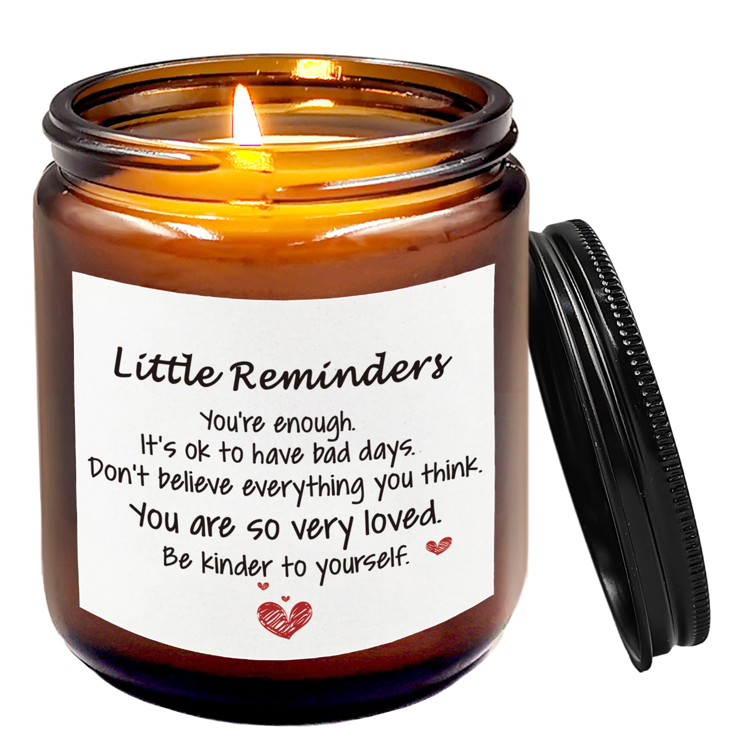 Amazon.com: kdqua Inspirational Gifts Little Reminders Scented Candles ...