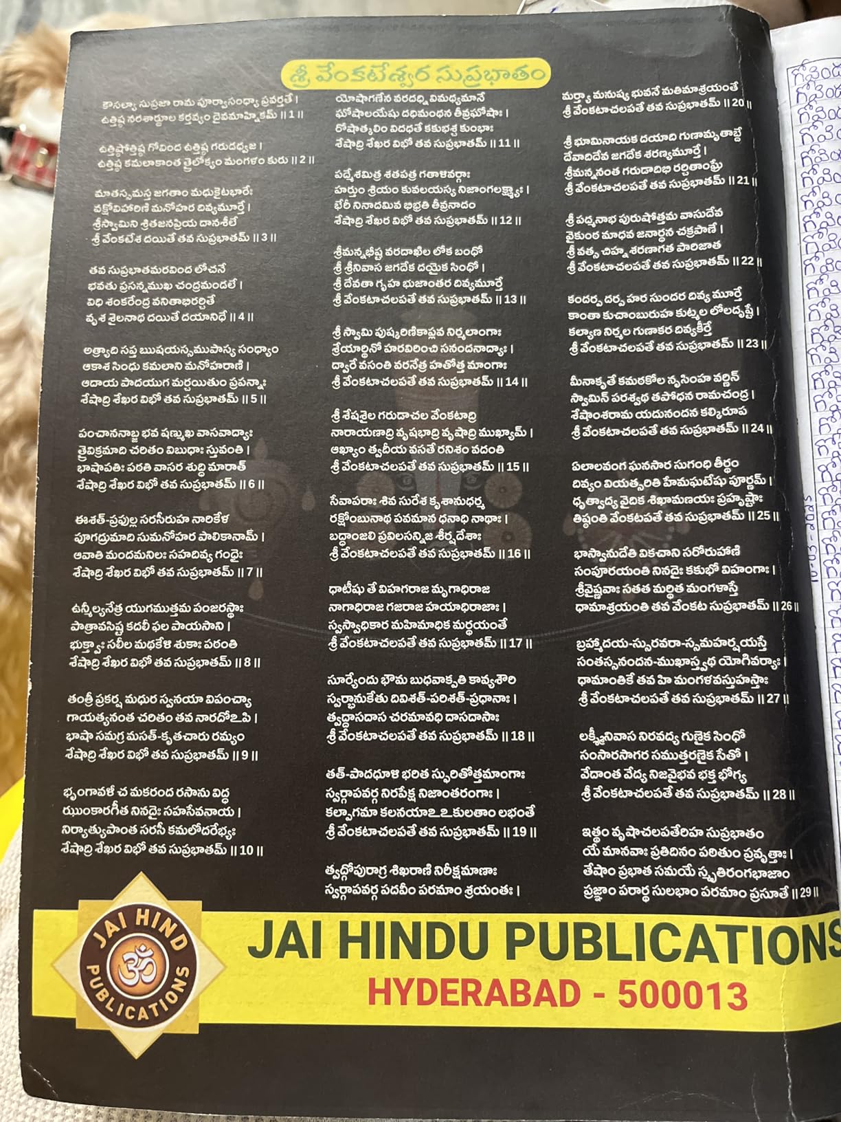 JAIHIND Sri Govinda Koti (Laksha Namalu Big cells) A4 Size Big Book Telugu : Amazon.in: Books